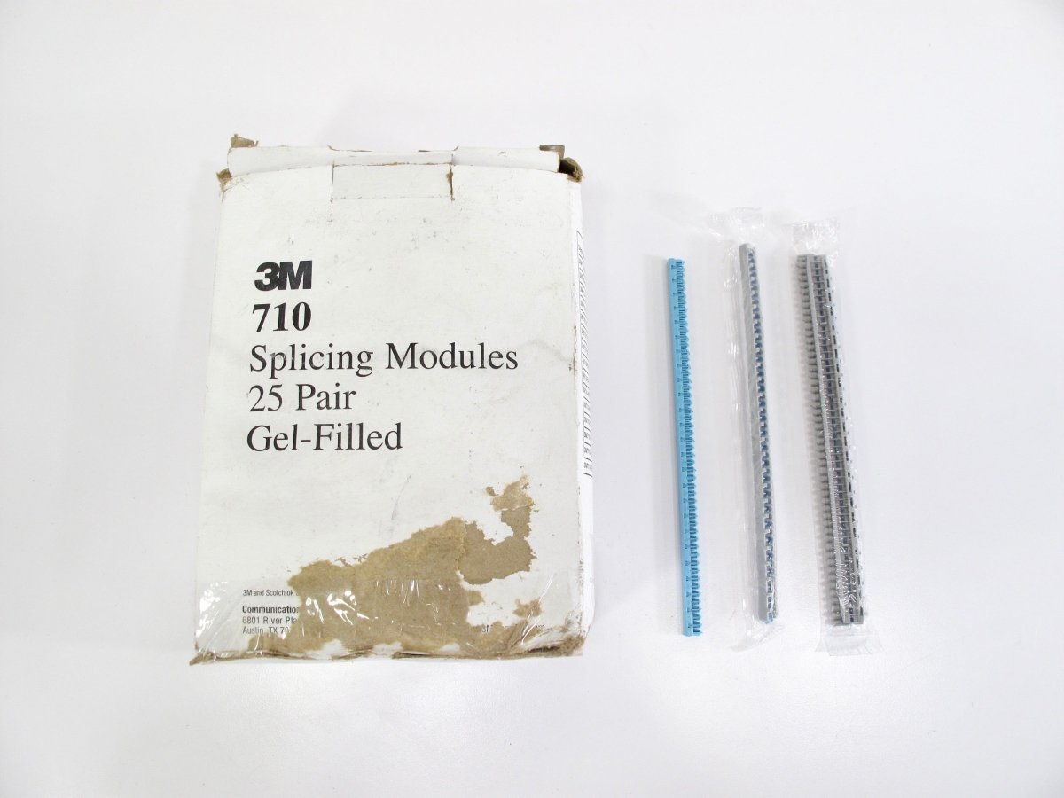 3M 710 25 Pack Gel Filled Splicing Modules 3M710-TCL-25 24 Count – ZeereeZ