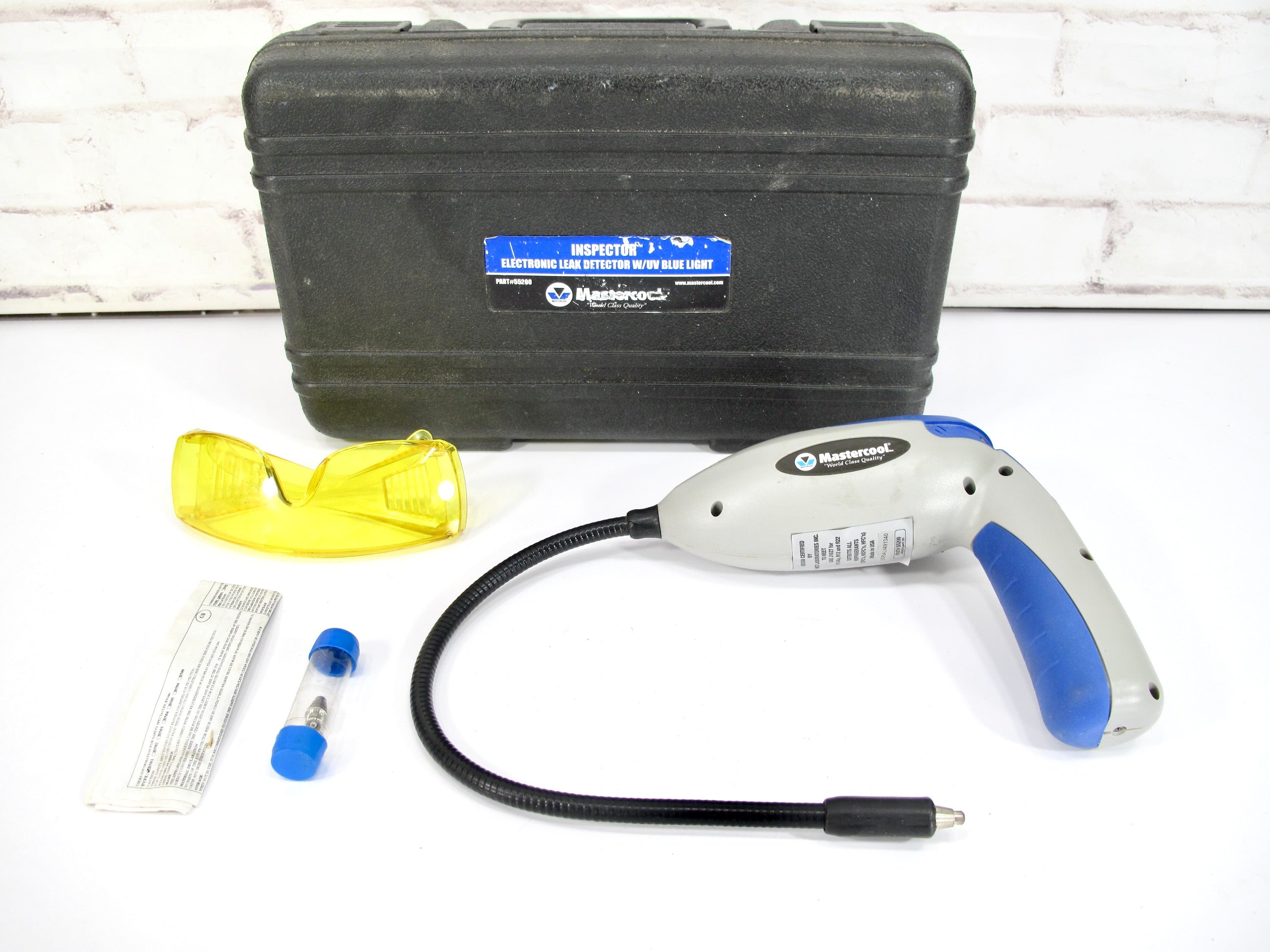 Mastercool 2 in 1 Electronic Leak Detector With Uv Led Blue Light 5520 ...