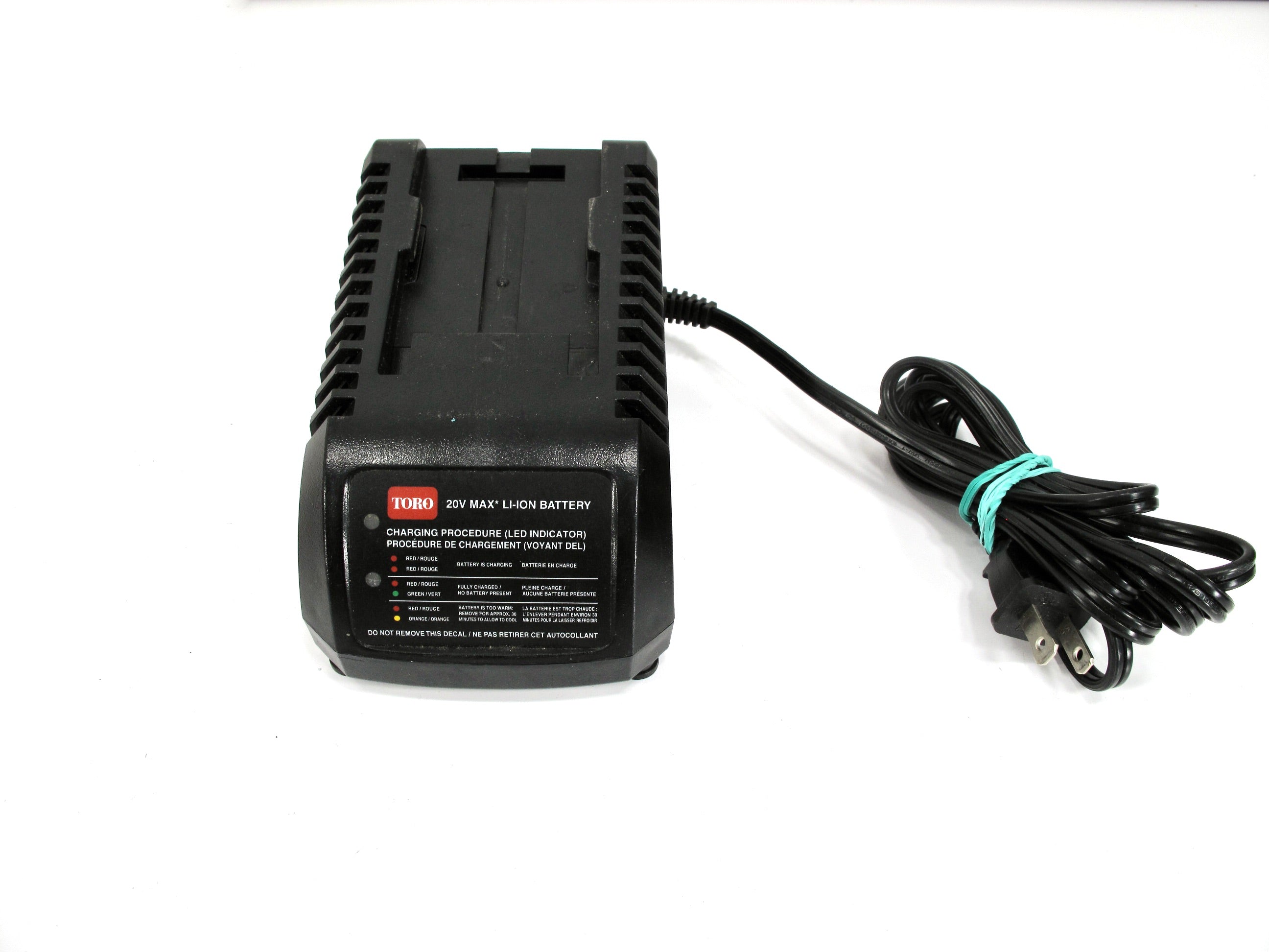 Toro 88500 OEM 20V MAX Lawn Equipment Battery Charger – ZeereeZ
