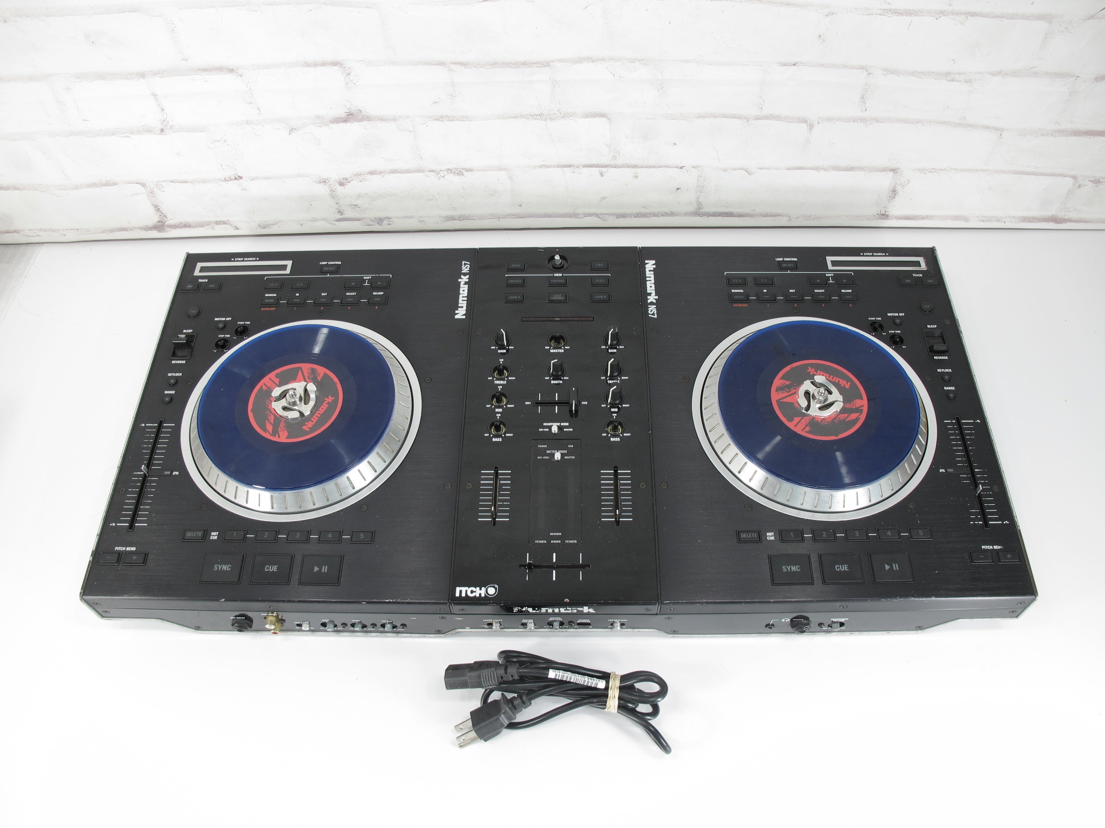 Numark NS7 Dual Deck Professional DJ Serato Performance Controller ...