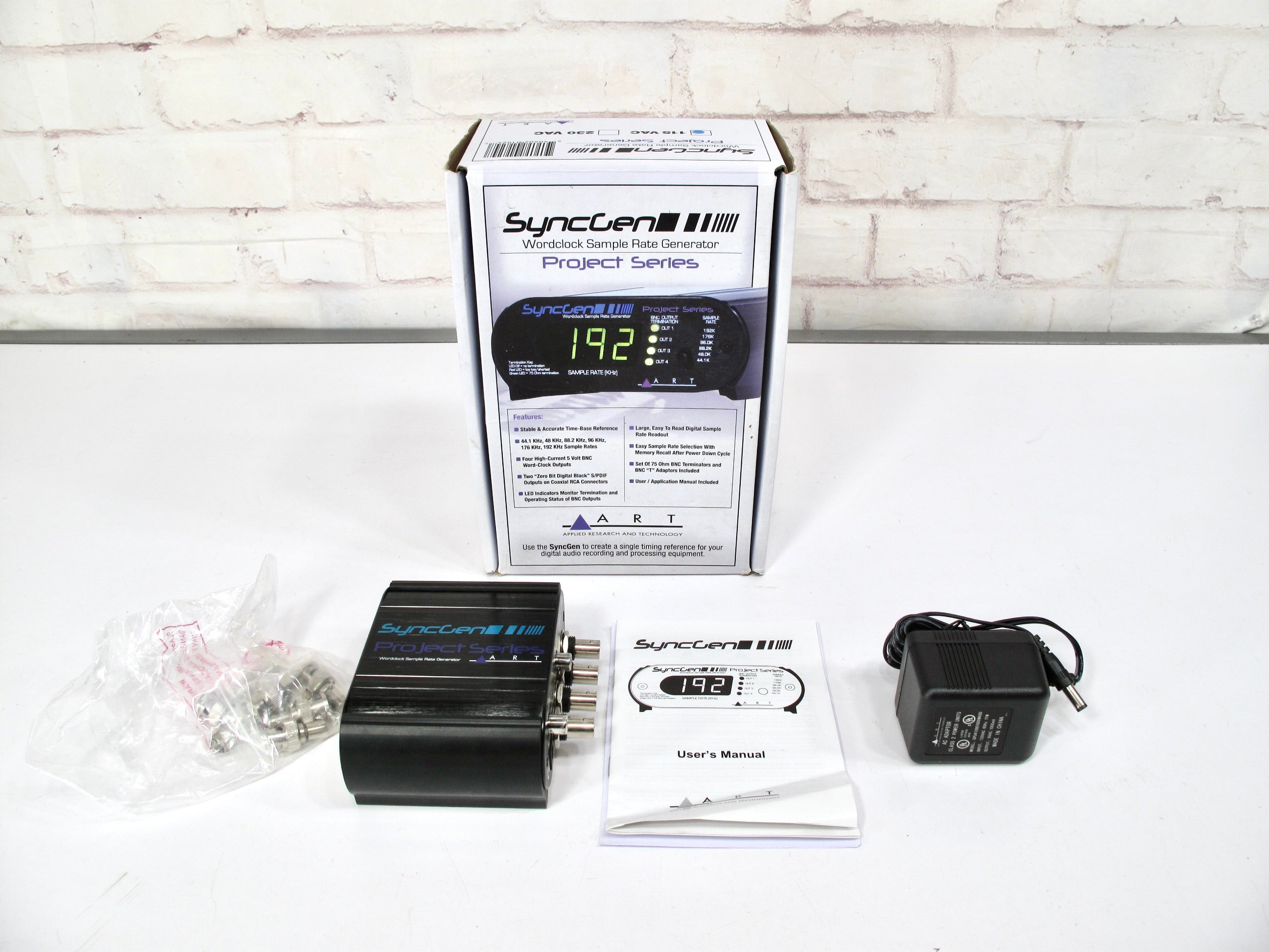 ART SyncGen Wordclock Sample Rate Generator Word Clock Sync – ZeereeZ