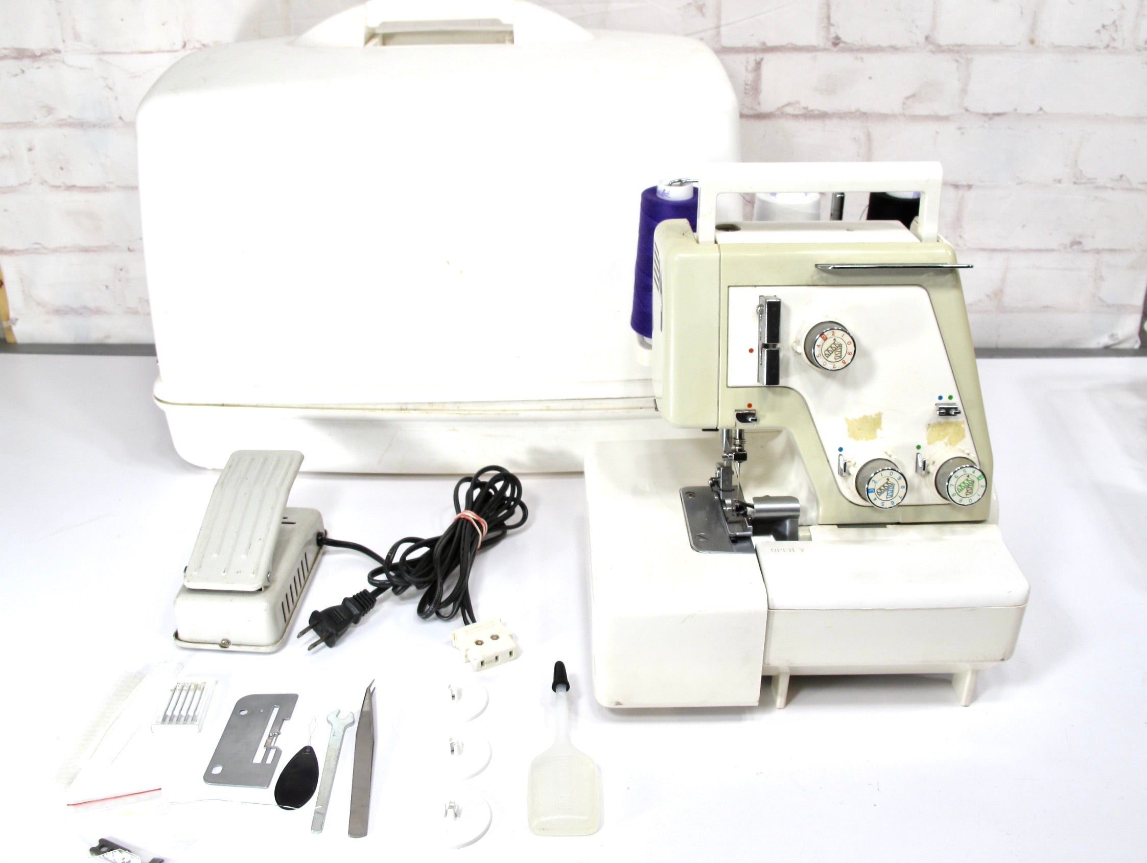 Janome New Home My Lock 203 Electronic Controlled Overlocking Serger M ...
