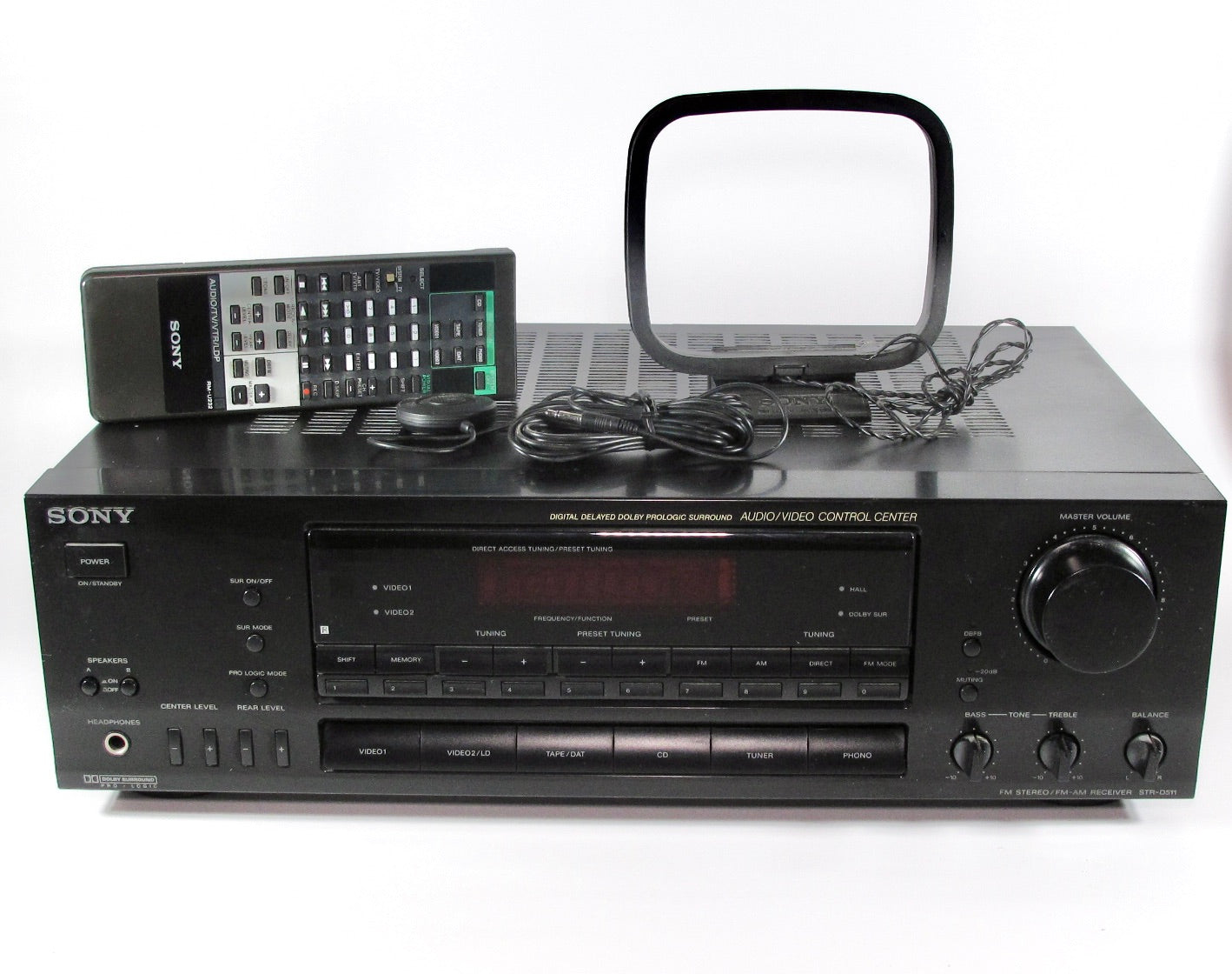 Sony STR-D511 5.1 Home Theater AV Control Center Stereo/FM-AM Receiver ...