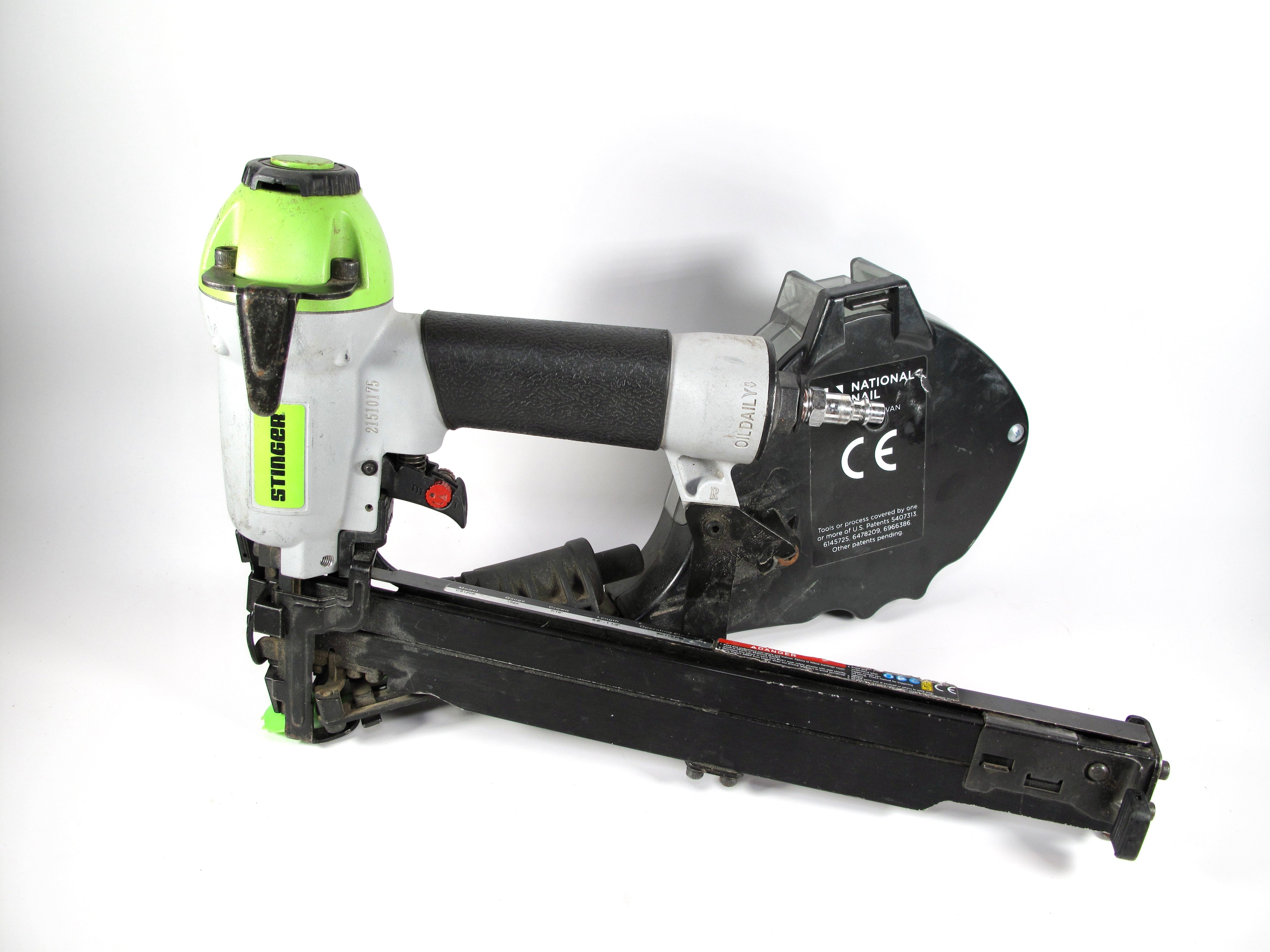 Stinger CS150B Compact 18-Gauge Roof Felt Foam House Wrap Cap Stapler ...