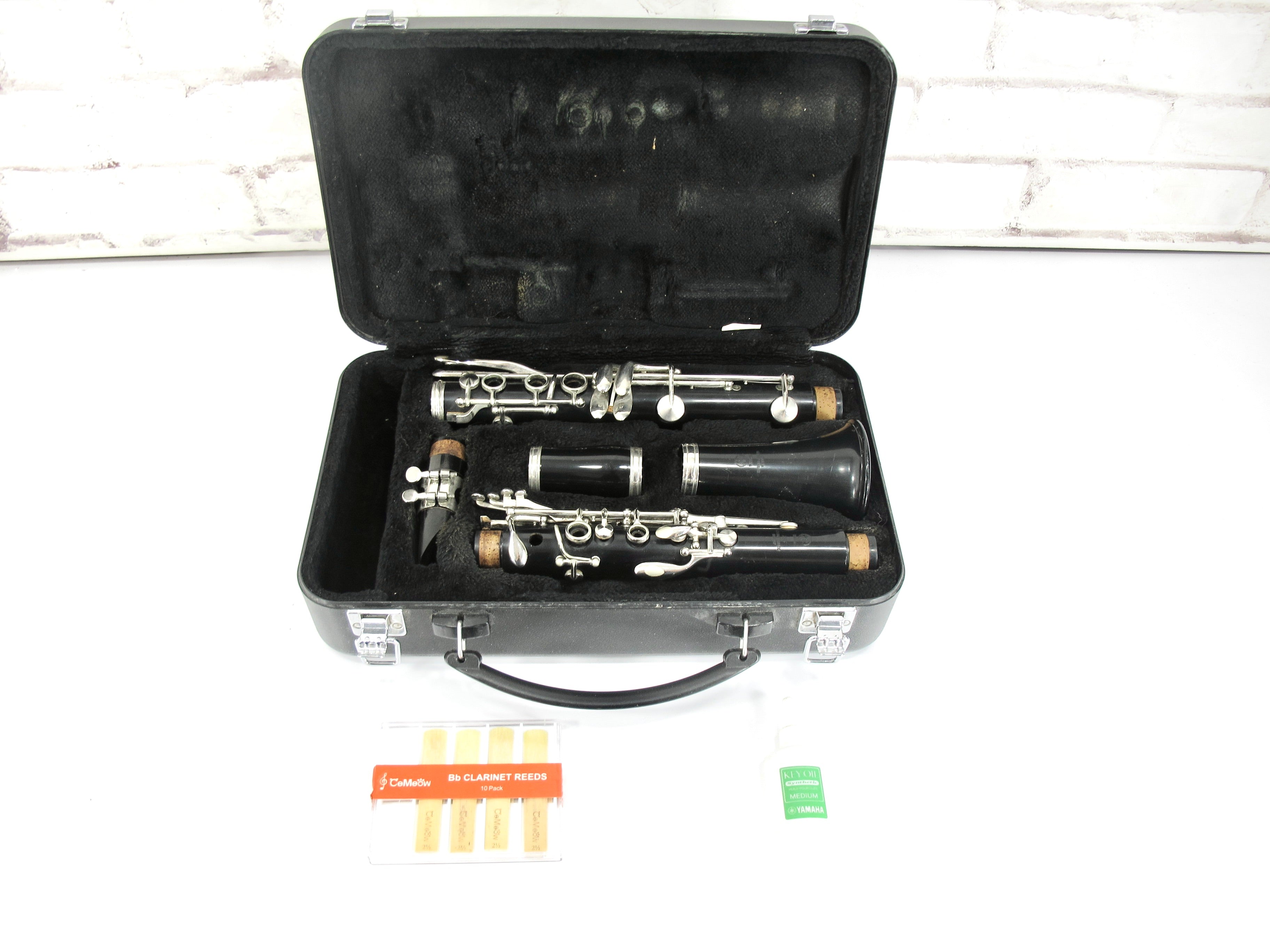 Yamaha YCL-255 Standard Bb 17 key Clarinet w/ 4C Mouthpiece – ZeereeZ