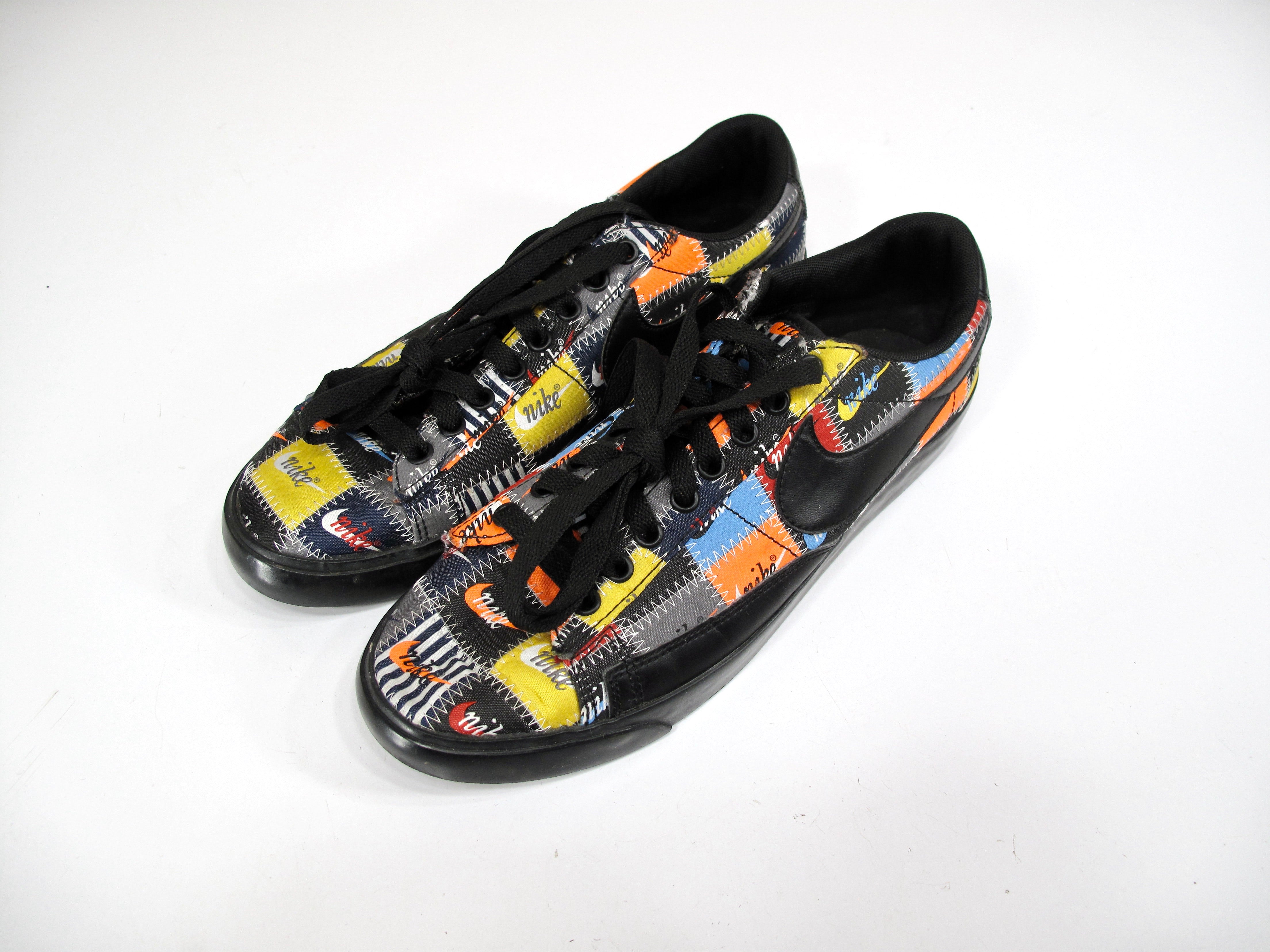 Nike Blazer Low Patchwork Size 8 US CI9888-001 Multicolor Athletic Sho ...