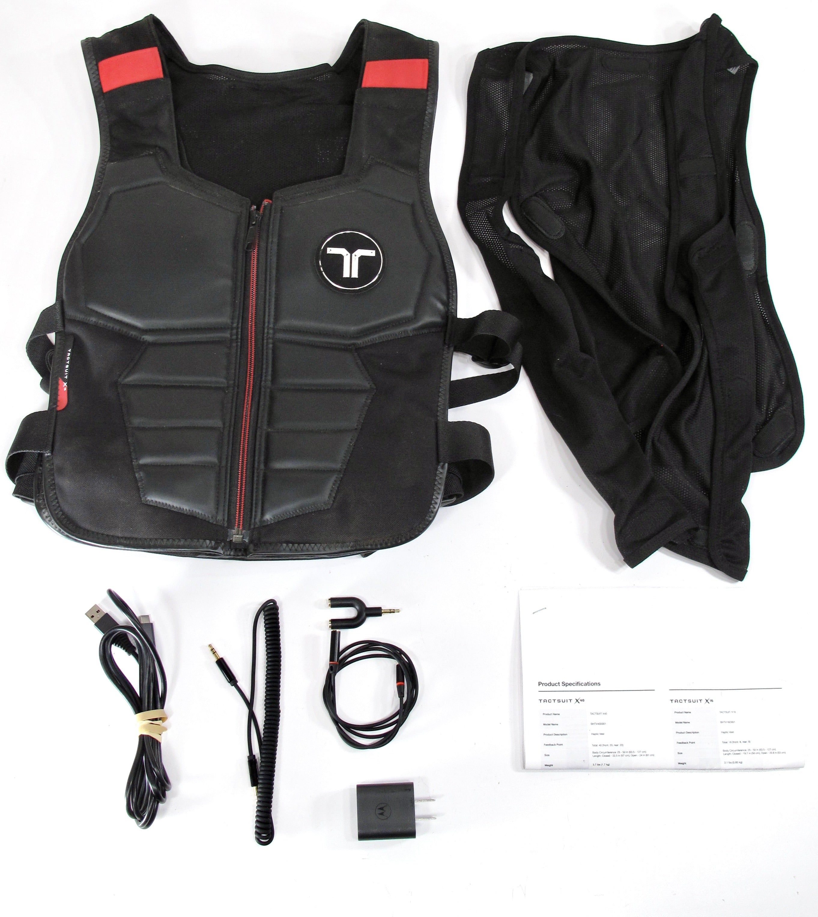 bHaptics Tactsuit x16 Virtual Reality Haptic VR Virtual Reality Vest ...