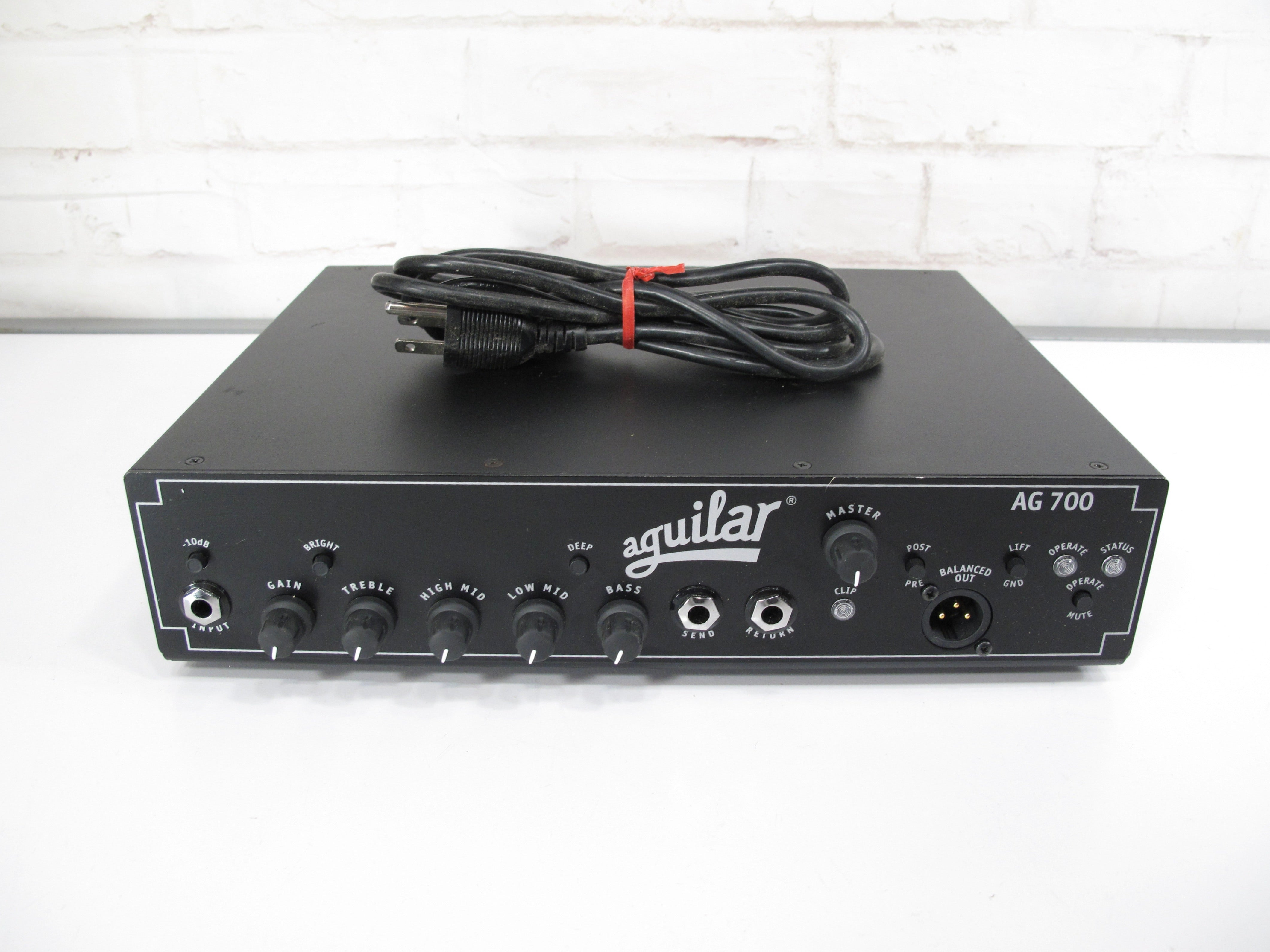 Aguilar AG 700 Super Light Bass Amplifier Head 700 Watts – ZeereeZ