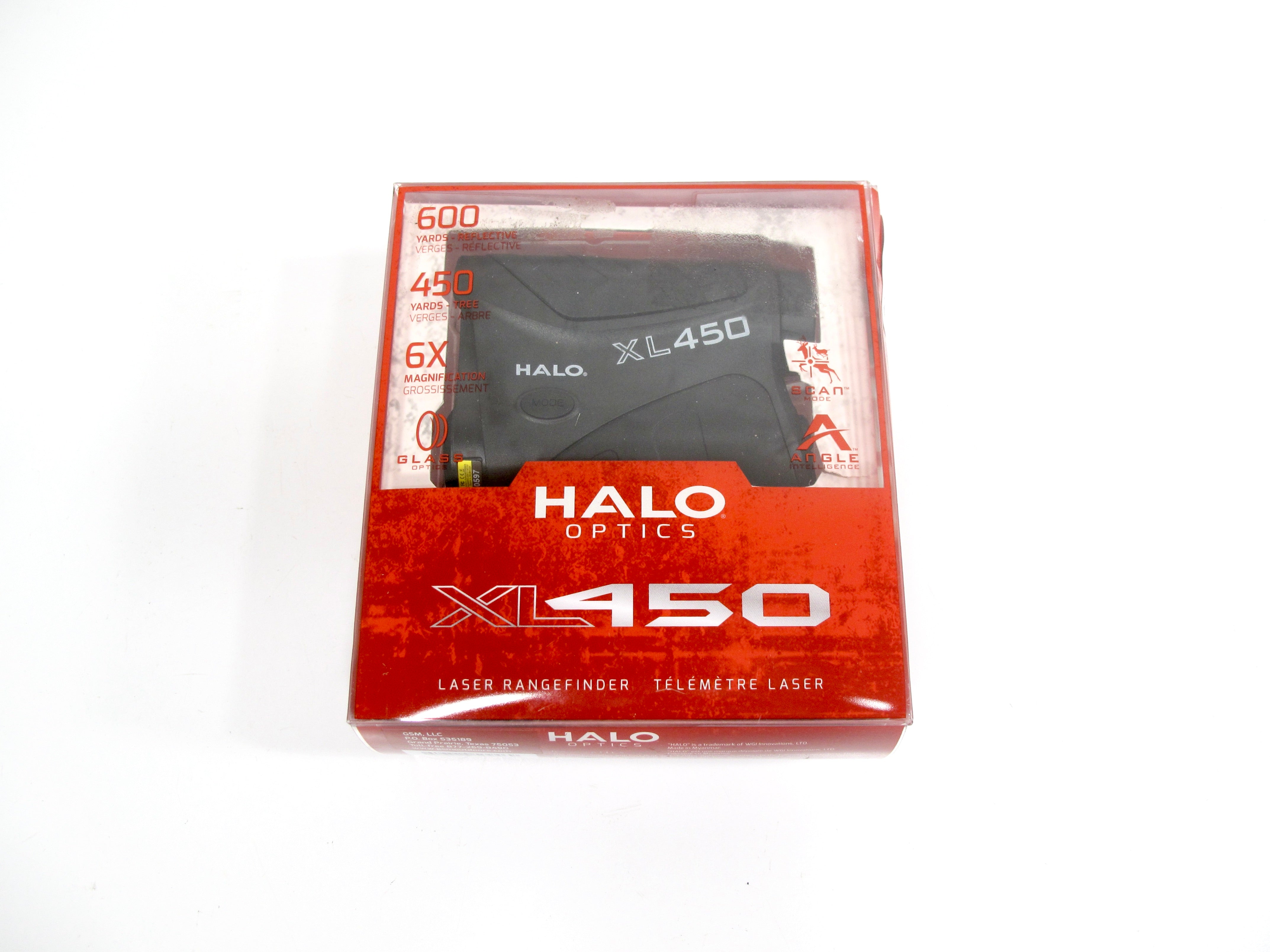Halo XL450 Laser Hunting Rangefinder 6x 450 Yd Black – ZeereeZ