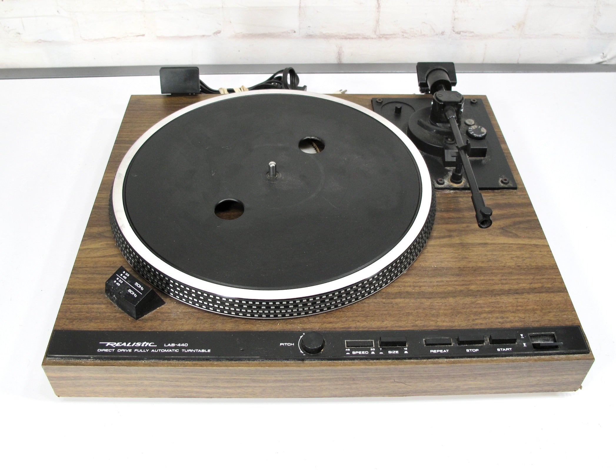 Realistic LAB-440 Direct Drive Fully Automatic Turntable Record Player ...