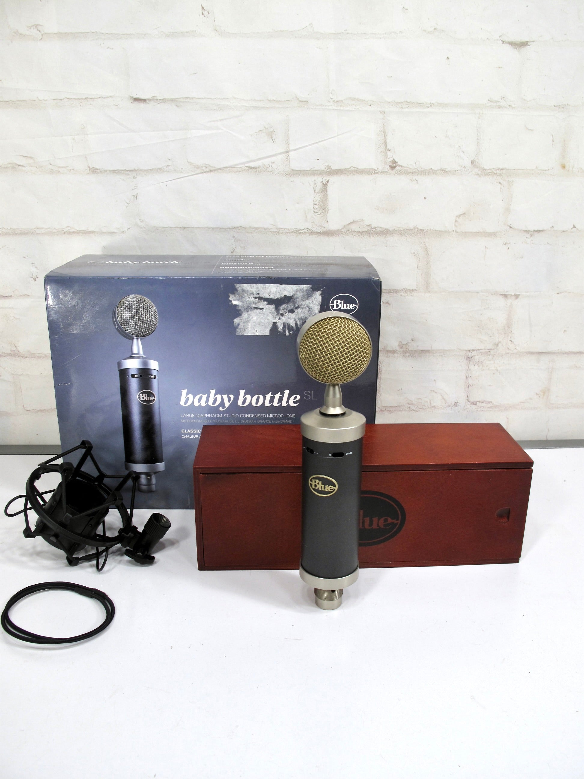 Blue A00105 Microphone Baby Bottle SL XLR Cardioid Condenser Microphon ...