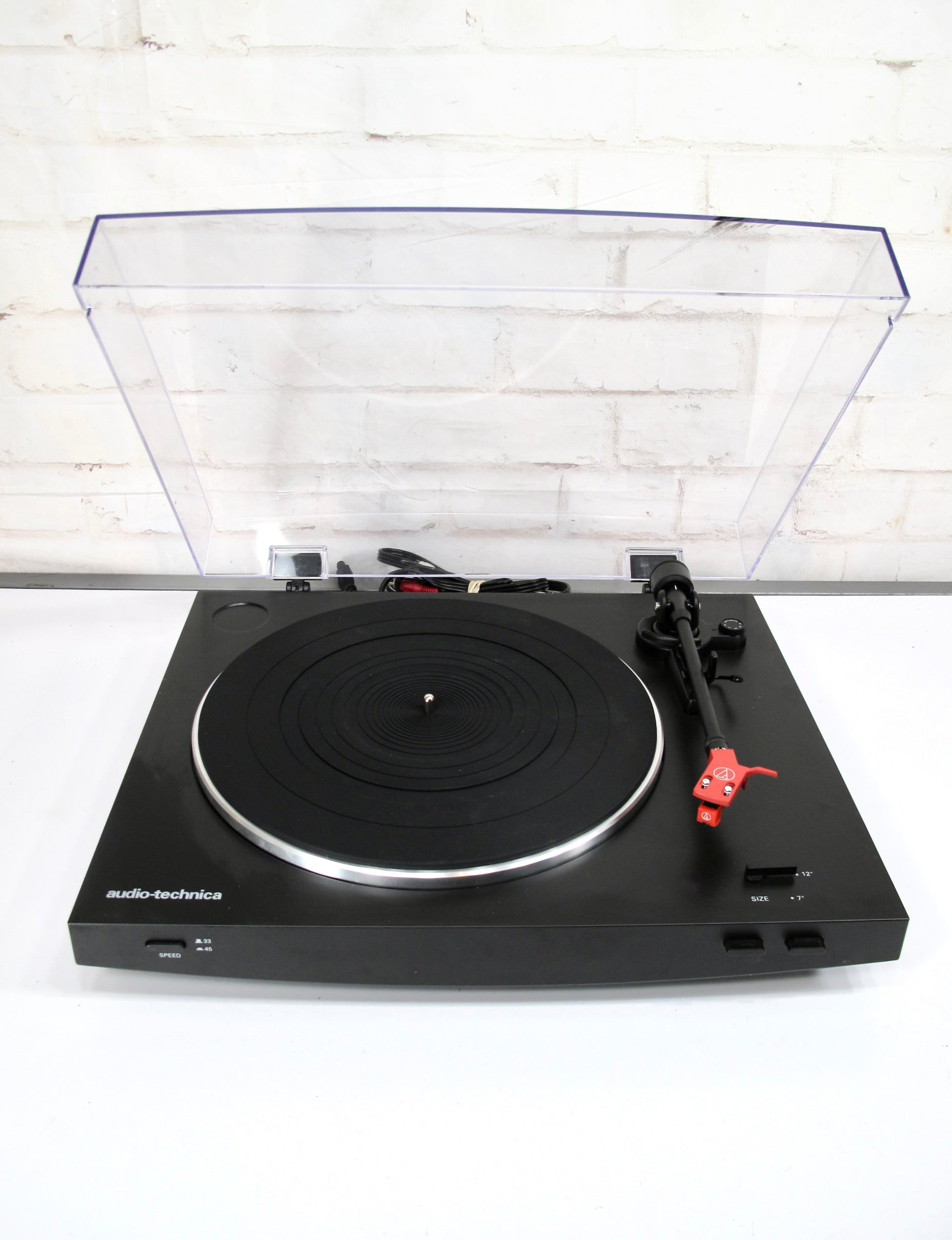 Audio-Technica AT-LP3 Fully Automatic Belt-Drive Stereo Turntable - Bl ...