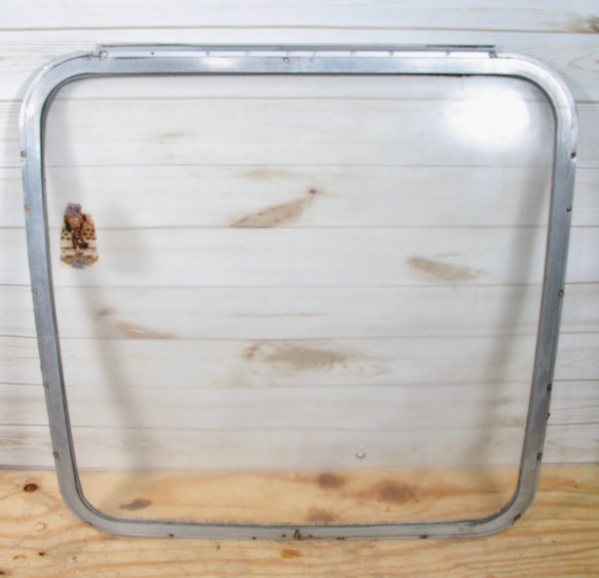 Airstream 31 x 30-1/2" Side Curved Single Pane Plexiglass Lexan Window ...