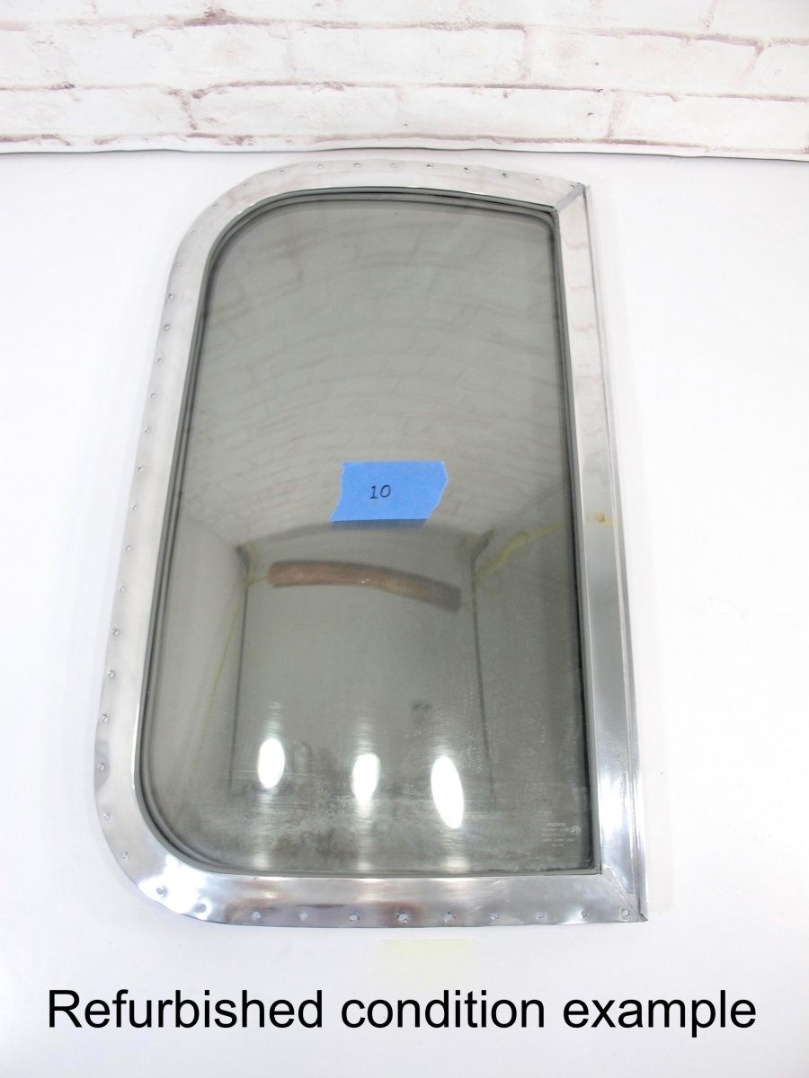 Airstream Curb Side Front Double Pane Glass/Glass Curved Wing Window f ...