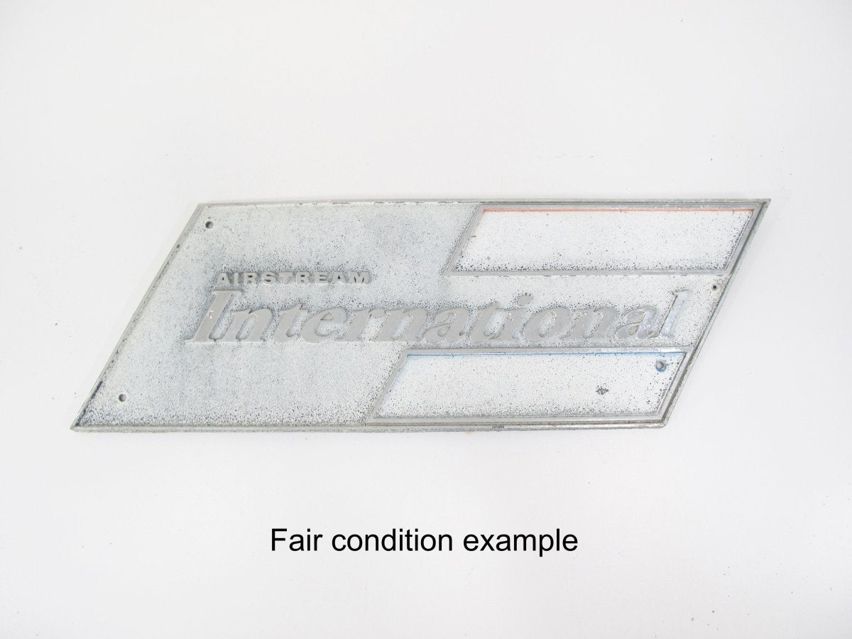 Airstream International Replacement 12 Inch Side Logo Badge for Late 6 ...
