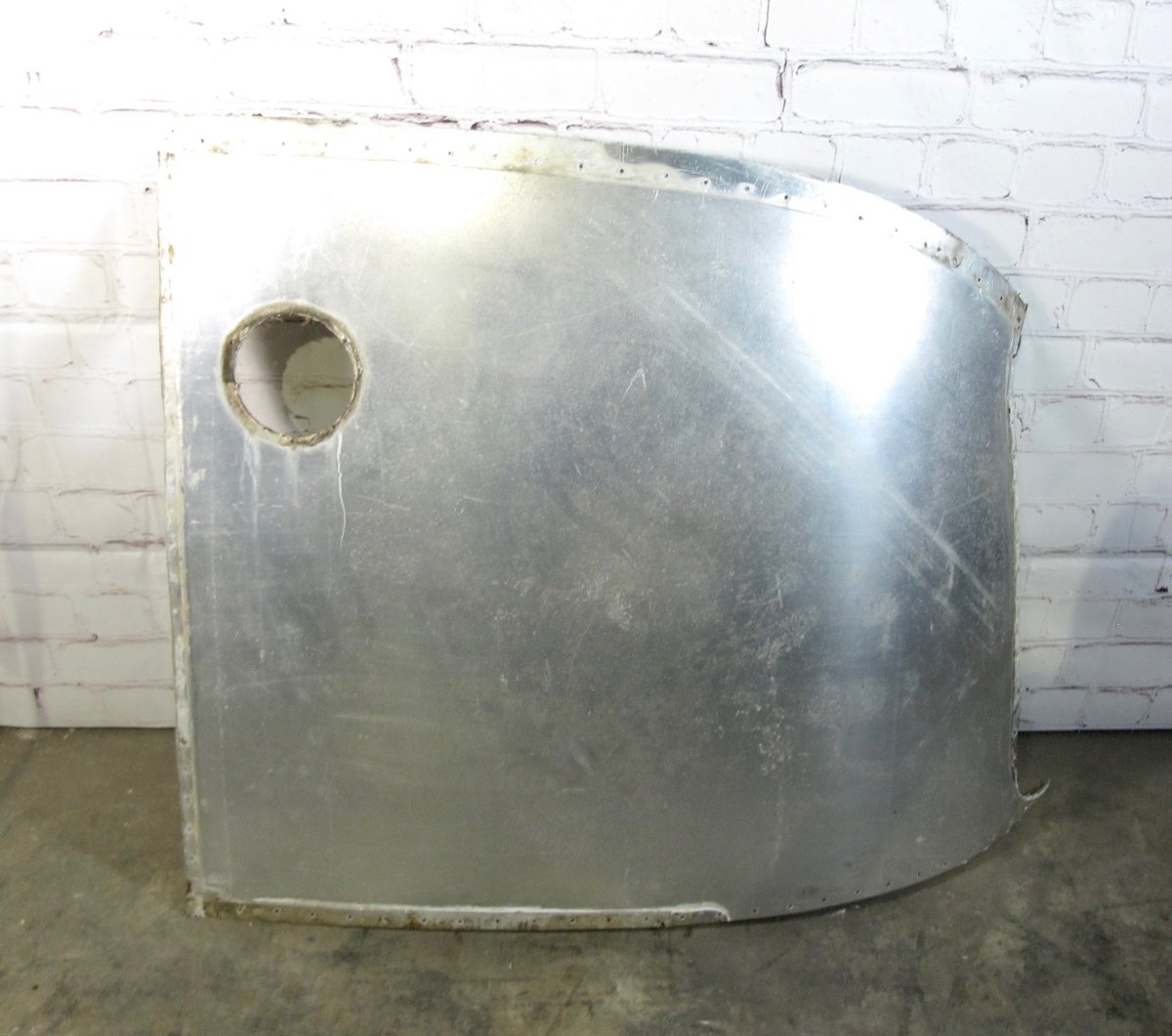 Airstream Original Rounded Aluminum Curb Side Middle Front Body Panel ...