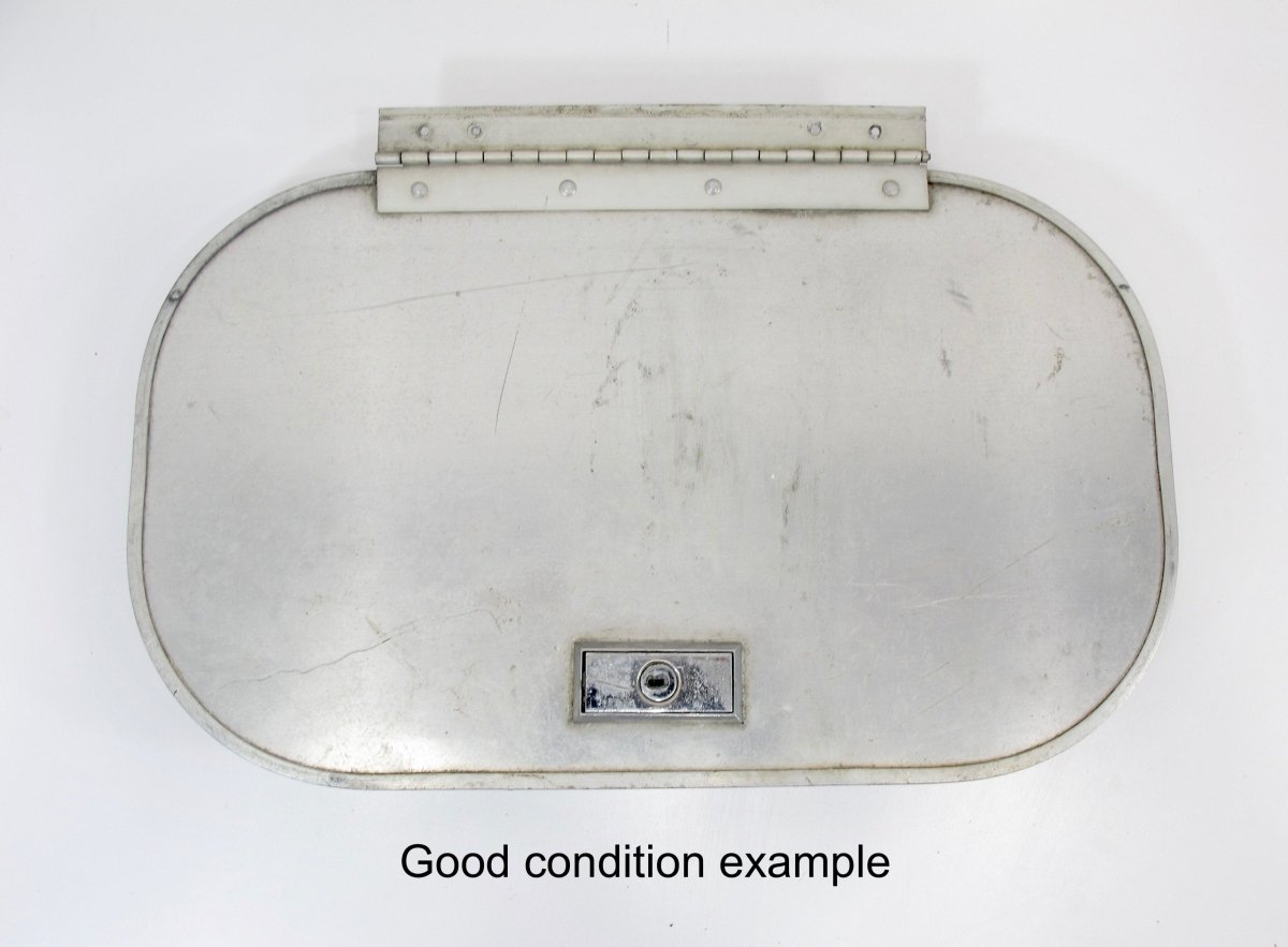 Airstream Vintage Trailer Storage Access Door Hatch Assembly 18-1/2 x ...