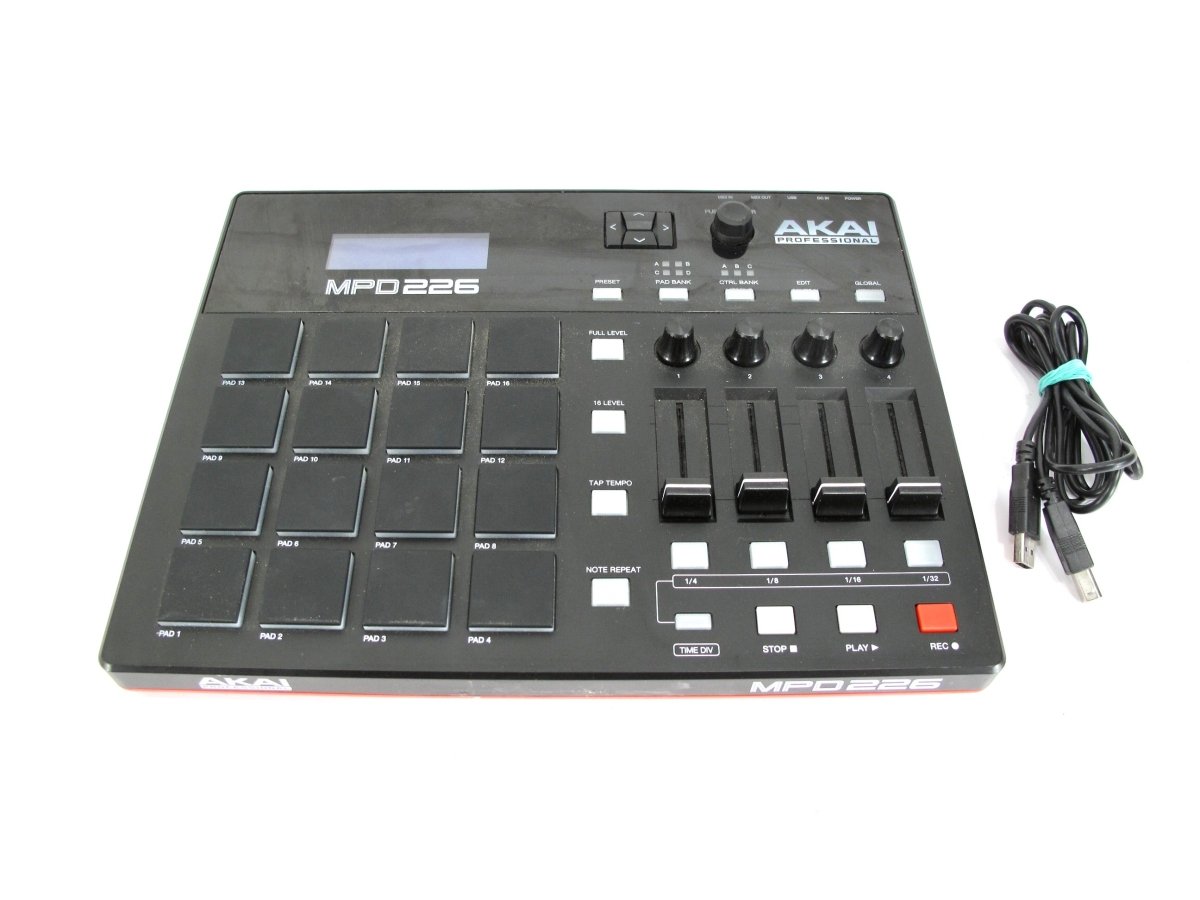 Akai Professional MPD226 16 Pad MIDI MPC Music Production Controller ...