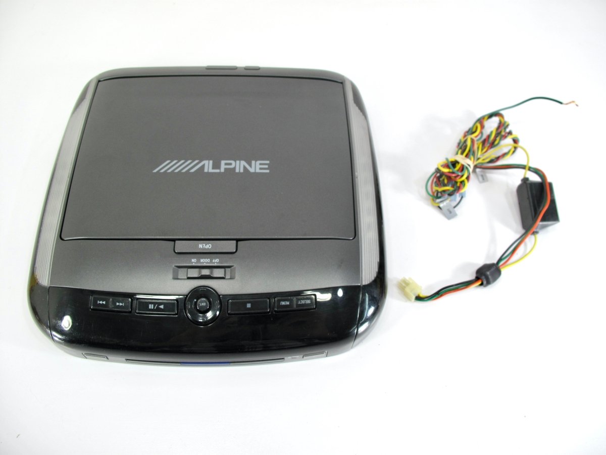 Alpine PKG-RSE2 TMX-R2000 Overhead Vehicle Video Monitor w/ Built-in D ...
