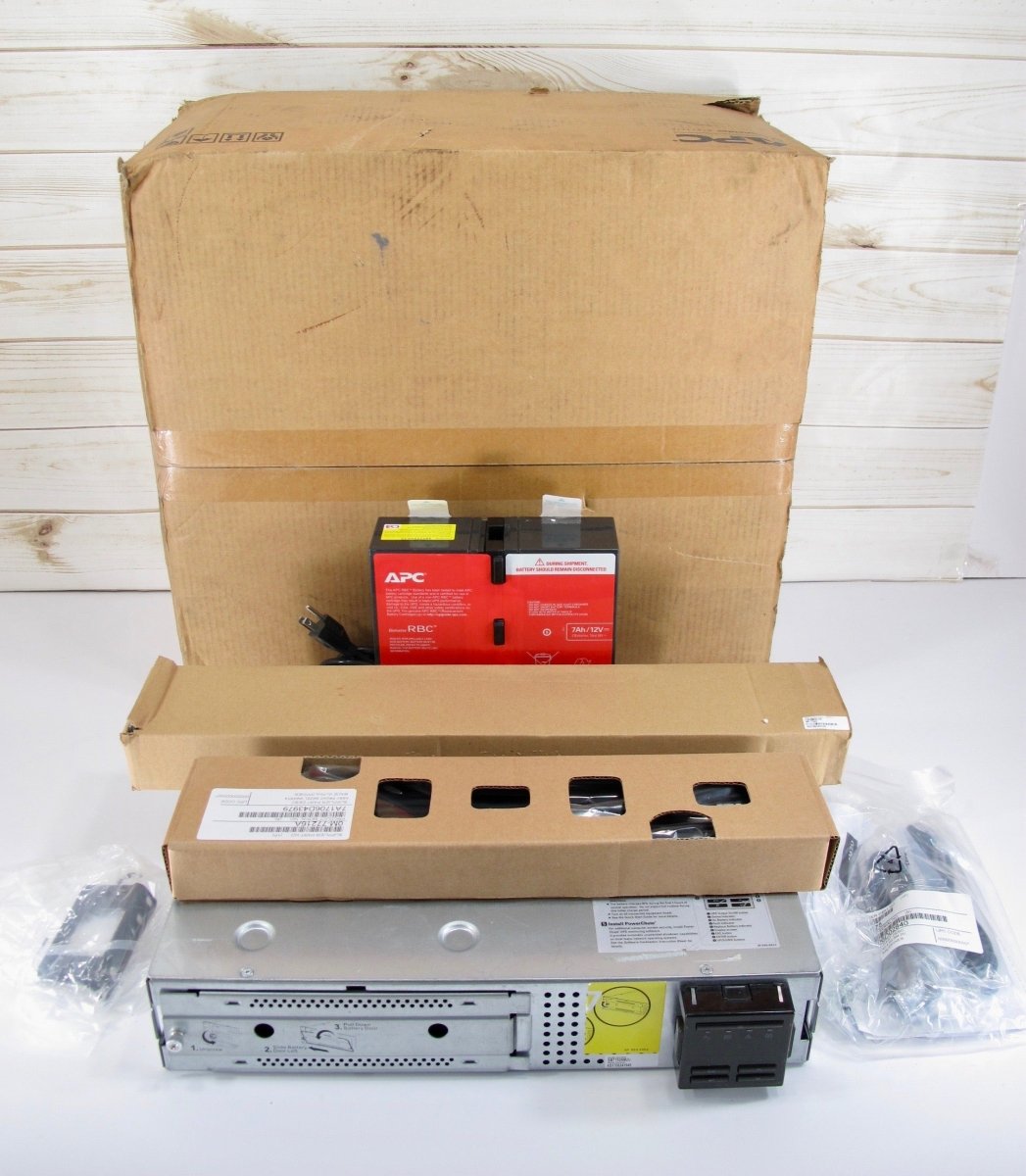 APC 750VA Smart-UPS Rackmount Sine Wave UPS SMT750RM2U 500 Watt – ZeereeZ