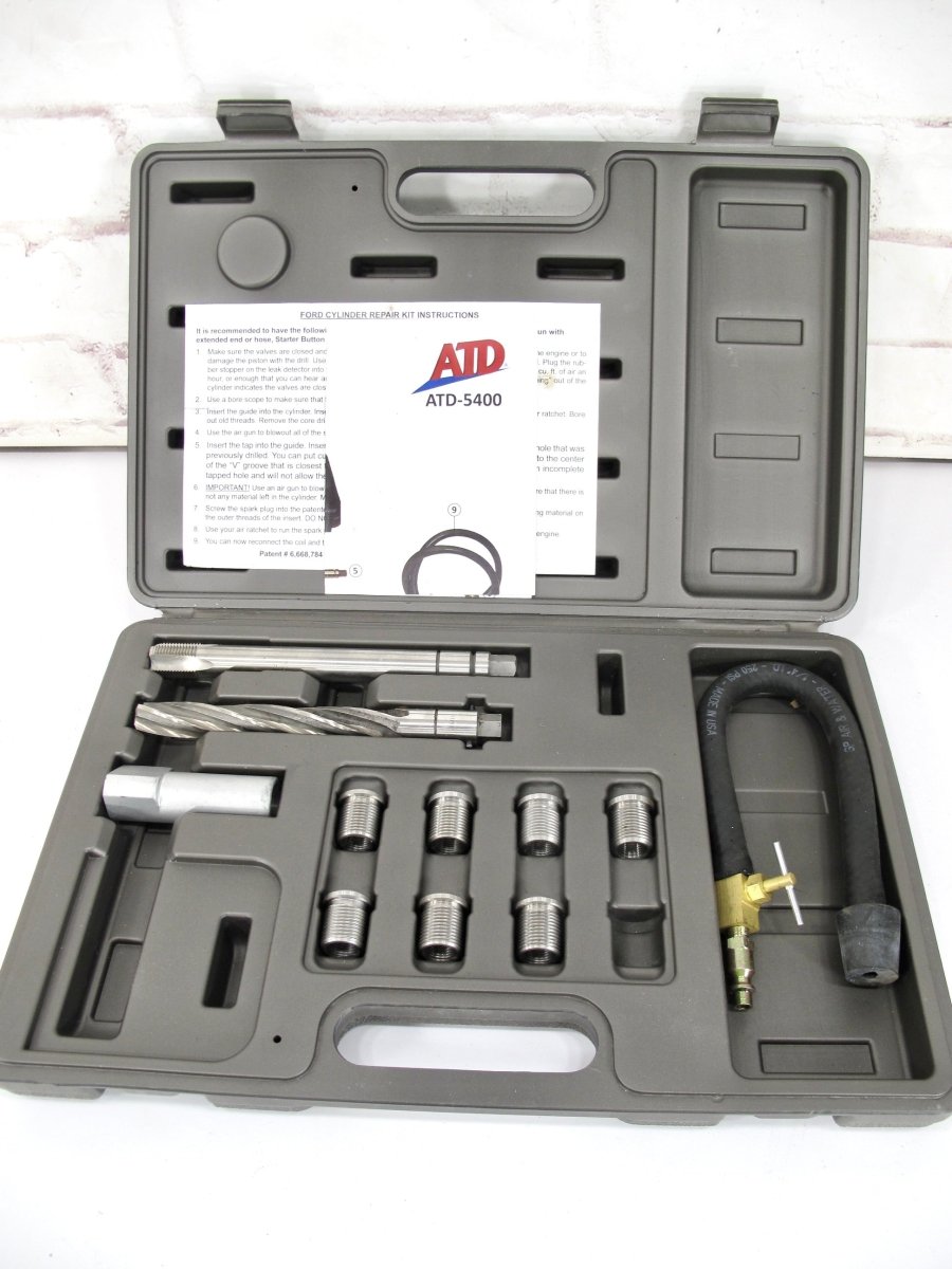 ATD Tools ATD5400 Ford Triton Spark Plug Thread Repair Kit – ZeereeZ