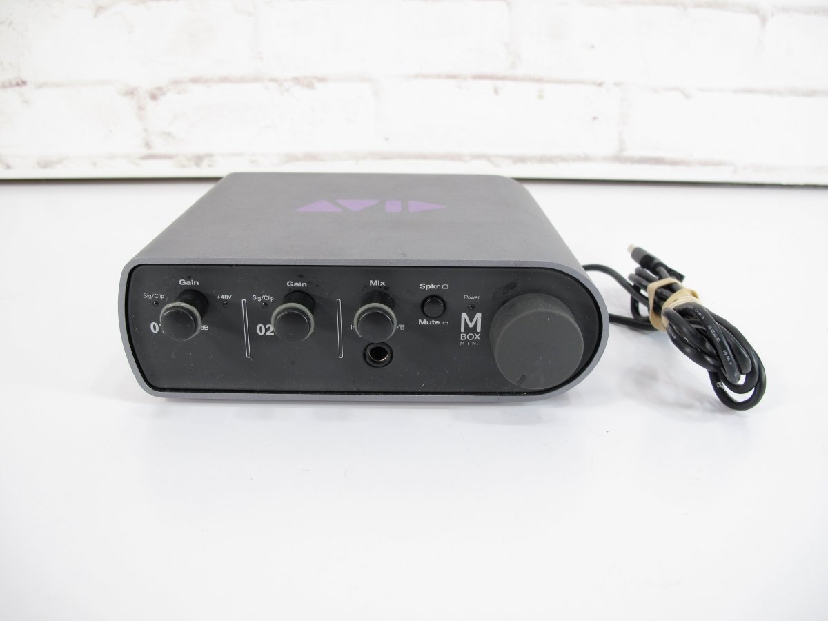 Avid Digidesign MBox Mini USB Audio Computer Recording Interface – ZeereeZ