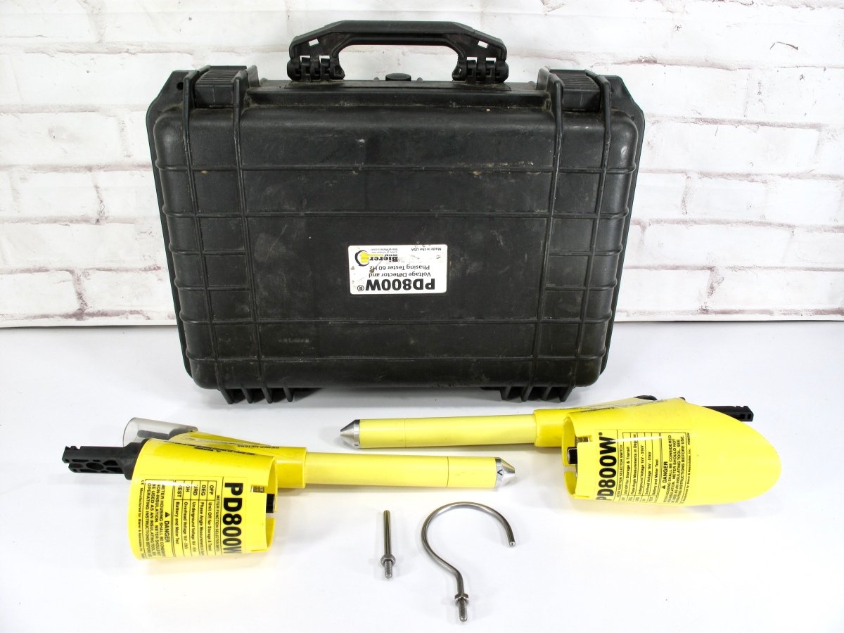 Bierer PD800W Cordless Voltage Detector & Phasing Tester 60 hz BR Line ...