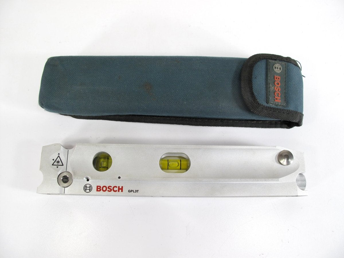 Bosch GPL3T Three-Point Torpedo Alignment Laser 100 Ft. Range w/ Belt ...