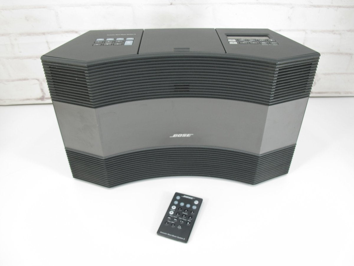 Bose Acoustic Wave Music System II AM FM CD Aux In Stereo 352752-1100 ...