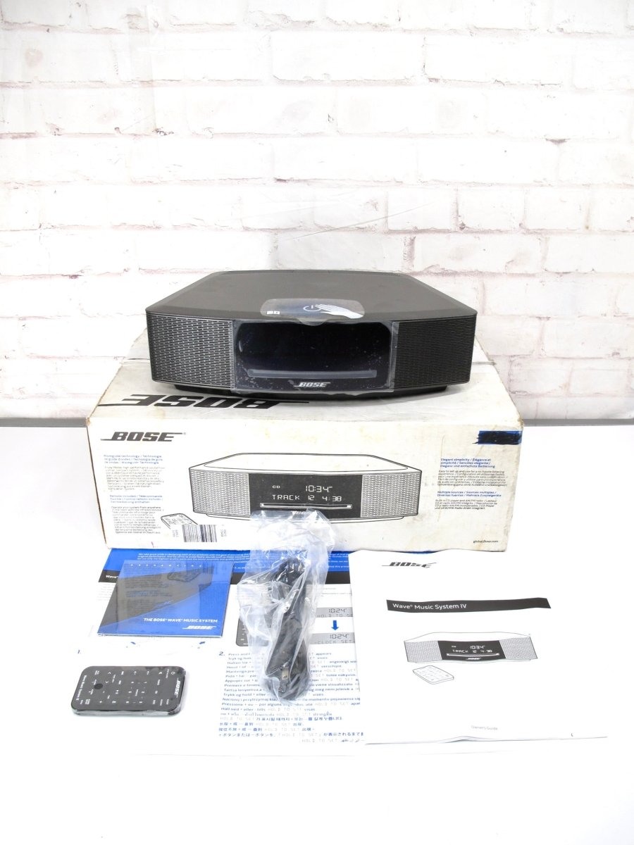 Bose Wave Music System IV CD Player AM/FM Radio 417788-WMS – ZeereeZ