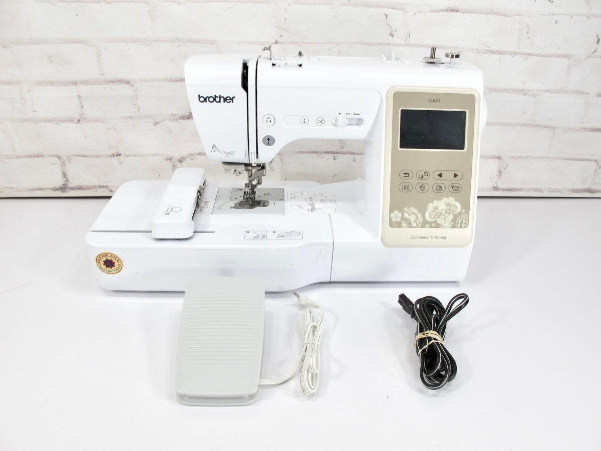 Brother SE625 Computerized Sewing & Embroidery Machine with Color LCD ...