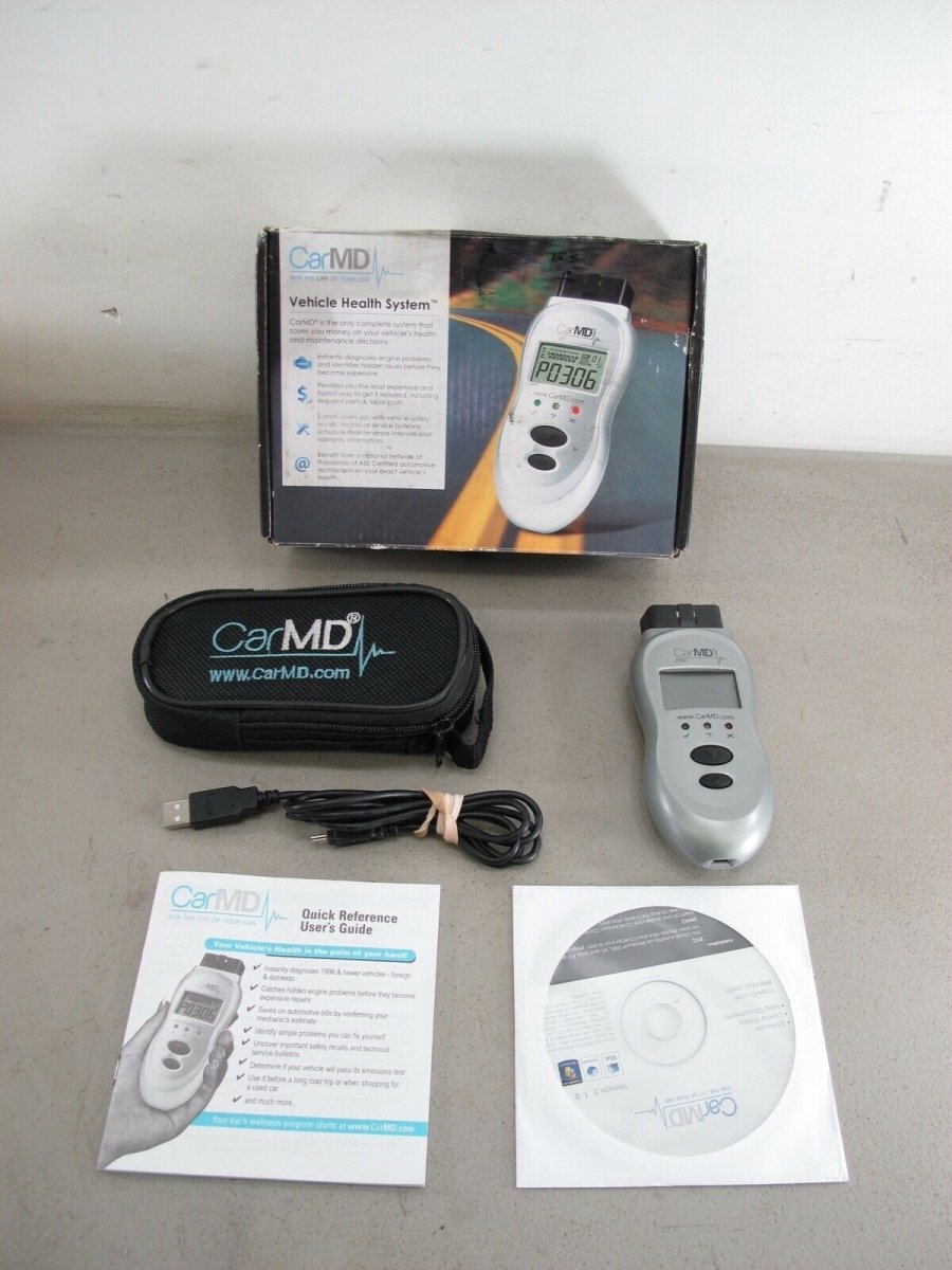 CarMD 2100 Handheld Vehicle Health System Diagnostic Engine Code Scann ...
