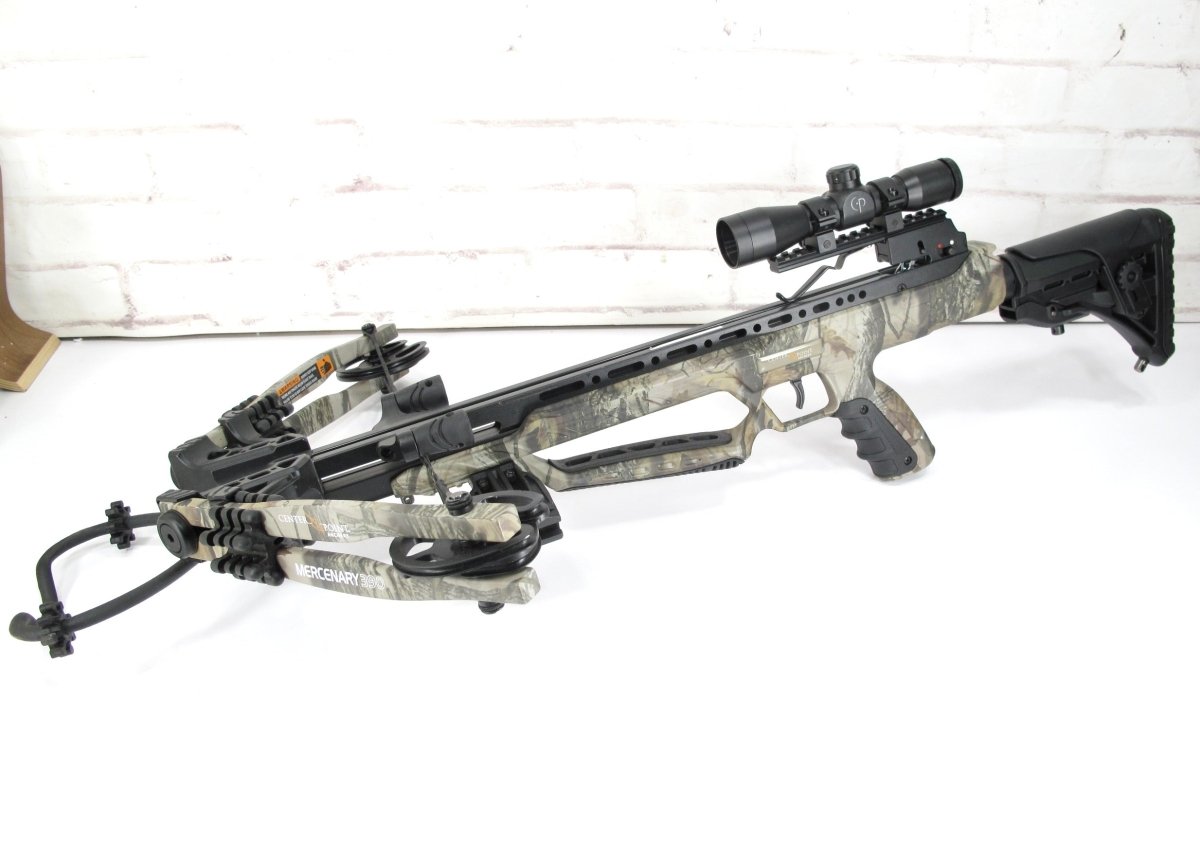 CenterPoint AXCM190FCK Mercenary 390 Compound Crossbow – ZeereeZ