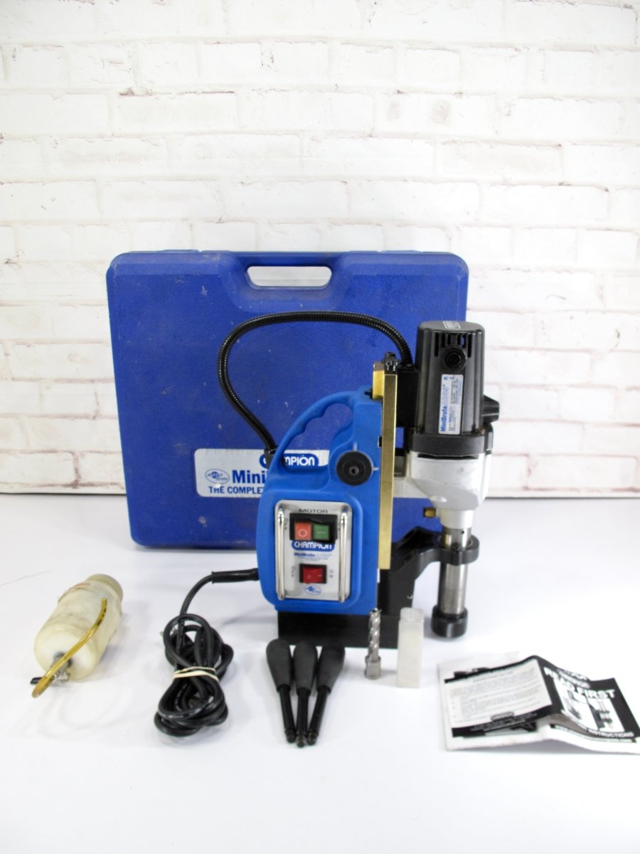 Champion Cutting Tools AC35 MiniBrute Magnetic Drill Press – ZeereeZ