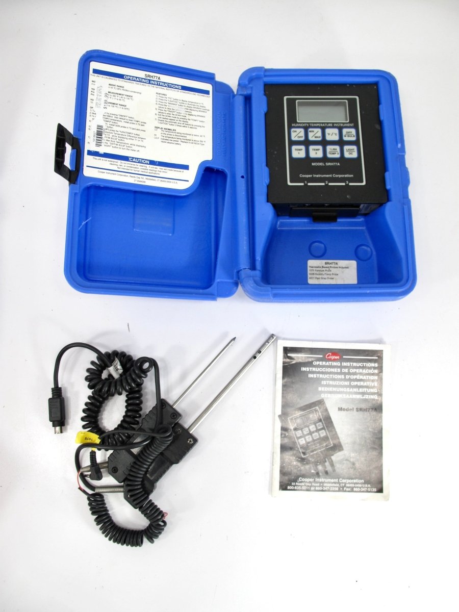 Cooper Instrument Electro-therm SRH77A Digital Instrument Temperature ...