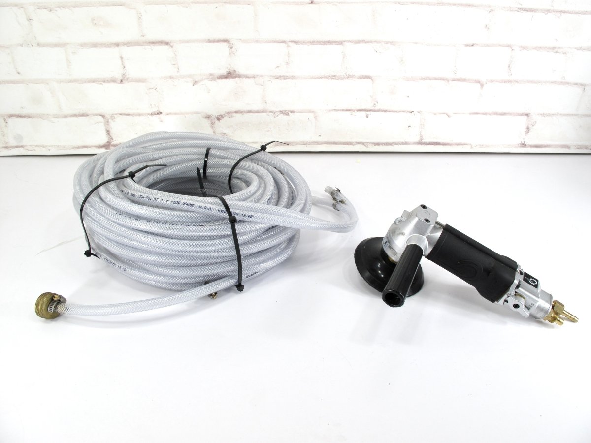 Cyclone MVP Pneumatic Granite Fabrication Air Polisher w/ Hose – ZeereeZ