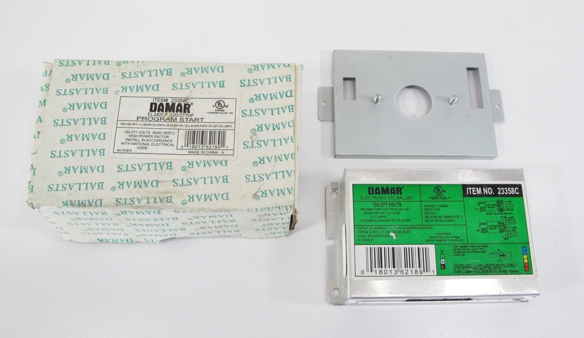 Damar Electronic CFL Ballast 23358C EL242CF 120-277 Volts Indoor/Outdo ...