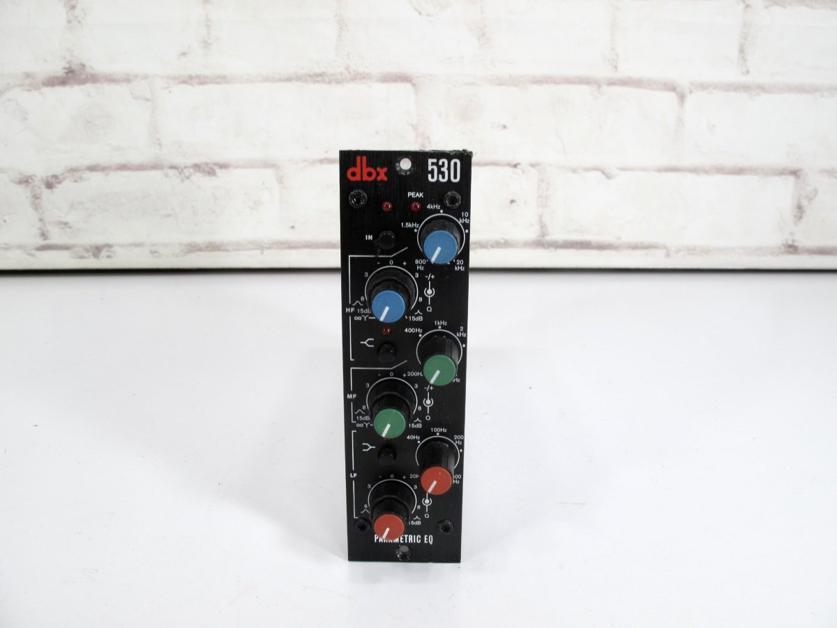 dbx 530 500 Series 3-band Parametric Equalizer with Switchable Peak/Sh ...