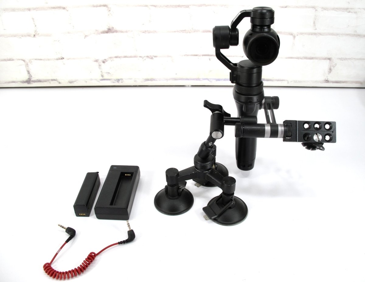 DJI zenmuse x3 Zoom 4k Osmo 3 Axis Gimbal w/ Battery, Charger, Vehicle ...