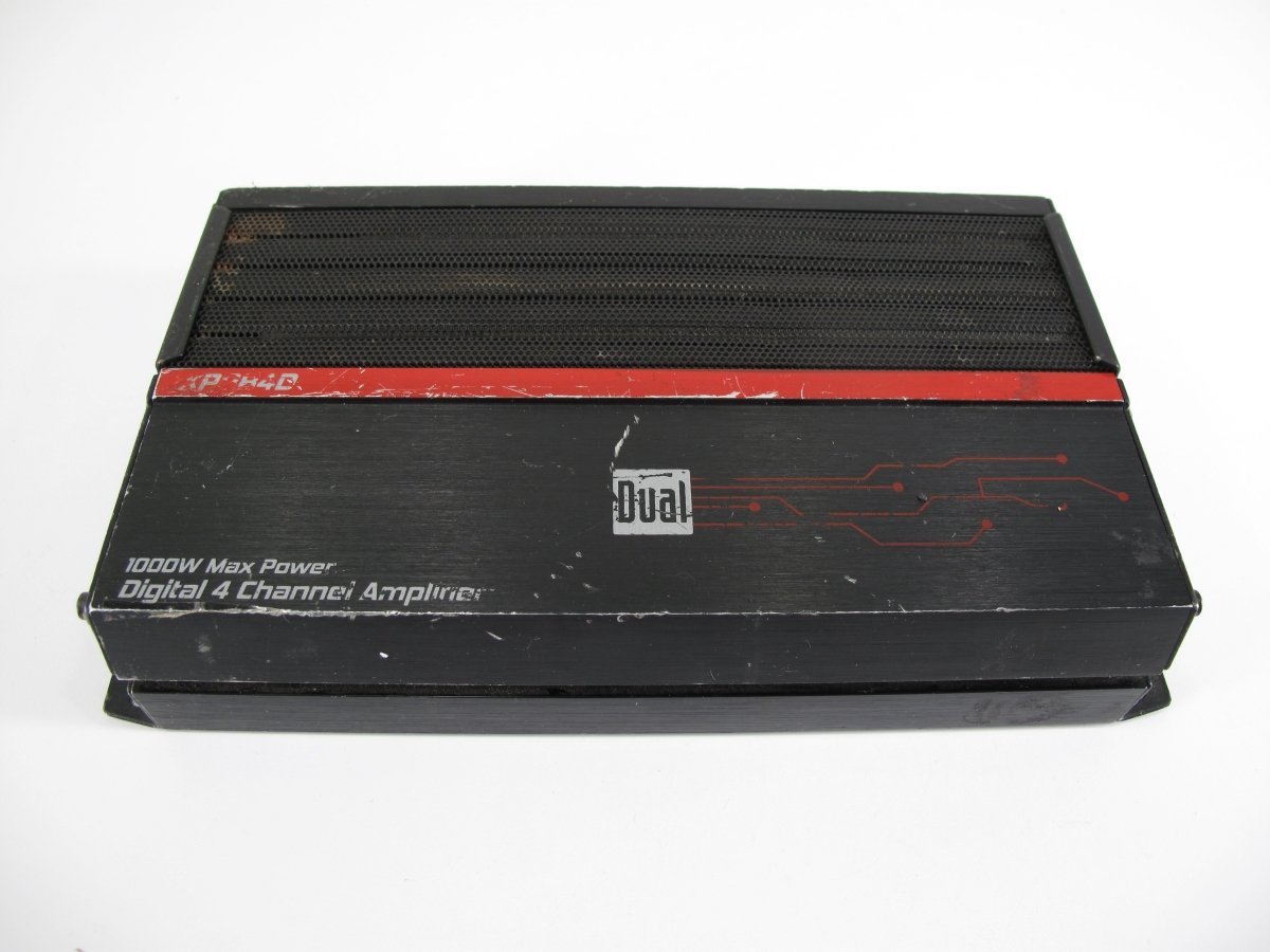 DUAL XPR84D 1000 Watt Digital 4 Channel Car Audio Amplifier – ZeereeZ