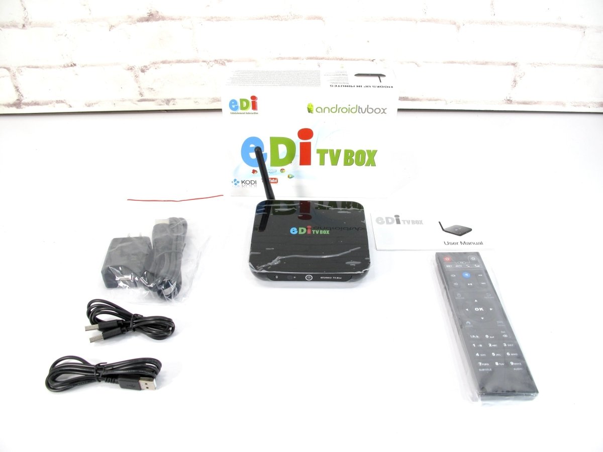 edi Z15 Android High Definition HD TV Media WIFI Streaming Box Player ...