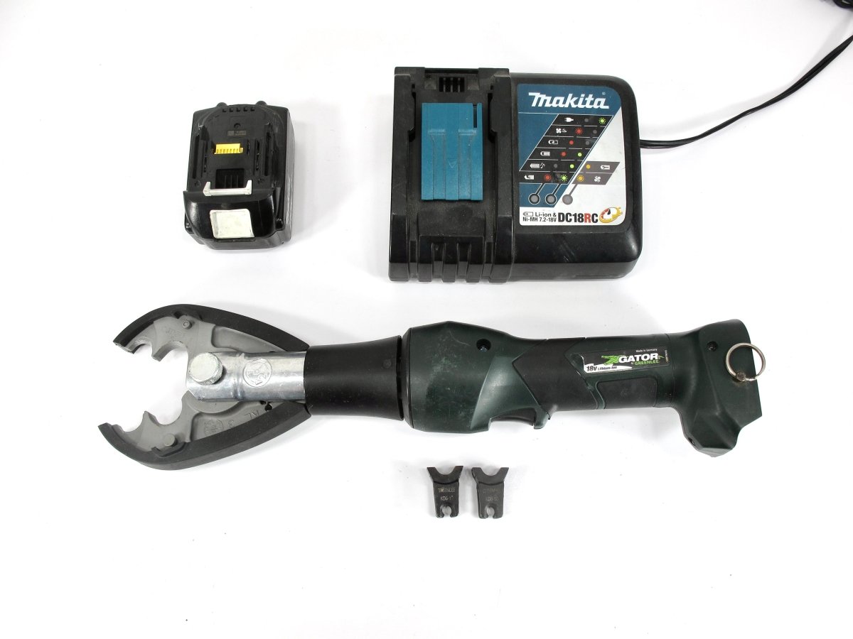 Greenlee Gator EK425LX 6 Ton Cordless Power Crimping Tool CJD30 Jaw ...
