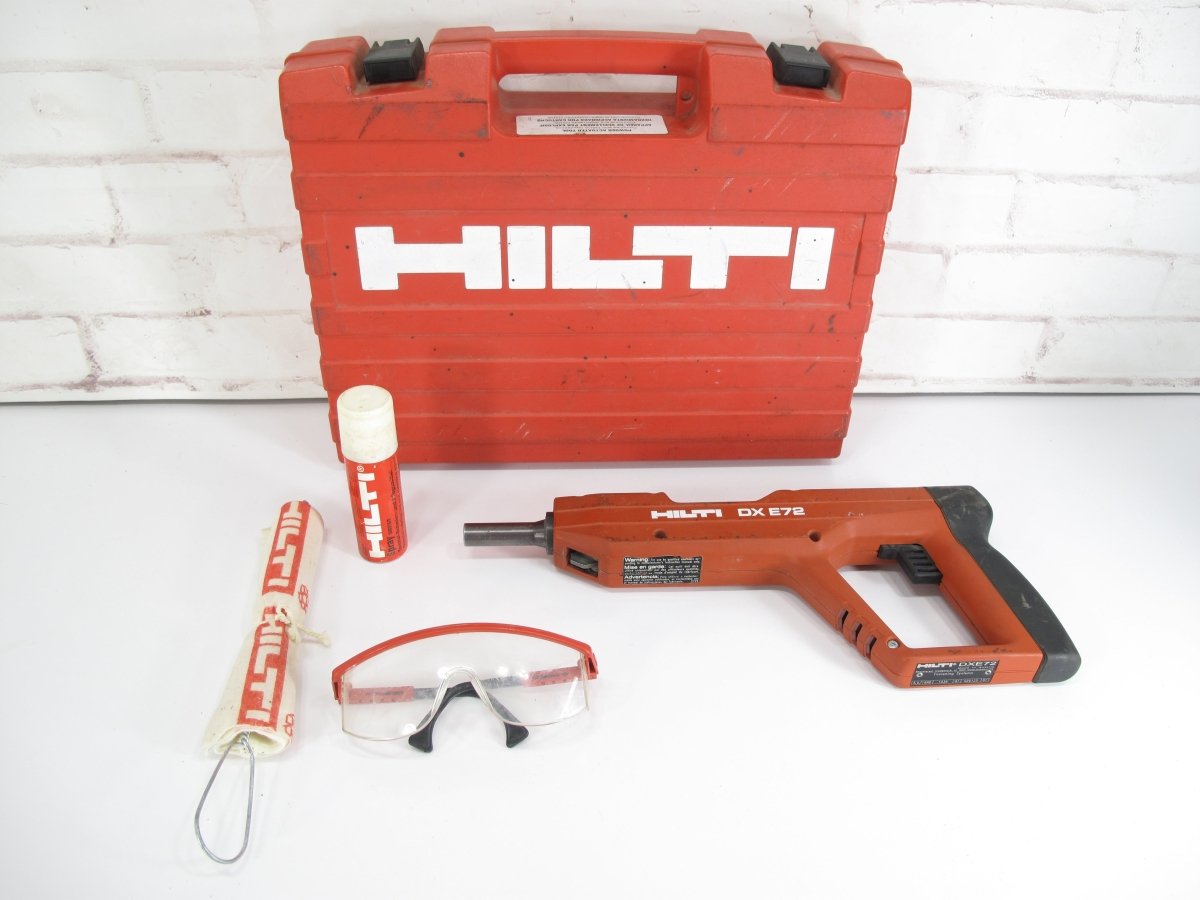 Hilti DX E72 Single Cartridge Powder Actuated Fastener Tool Gun – ZeereeZ