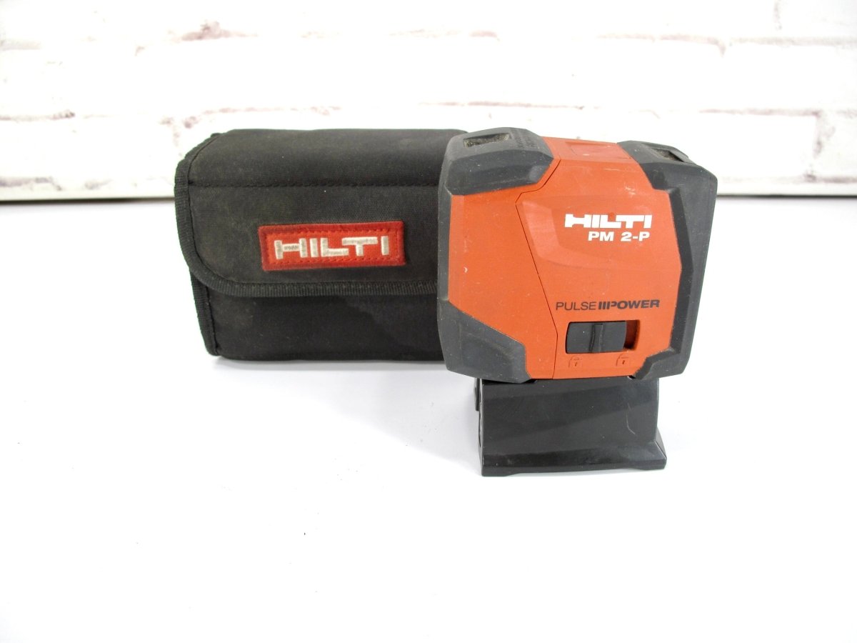 Hilti PM 2-P 2-Point Plumb Point Red Laser Level with Case – ZeereeZ