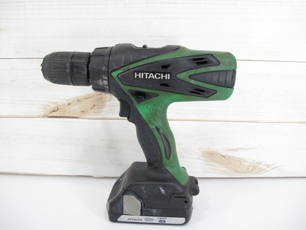 Hitachi DV 18DSFL 18-Volt Lithium-Ion Cordless Hammer Drill – ZeereeZ