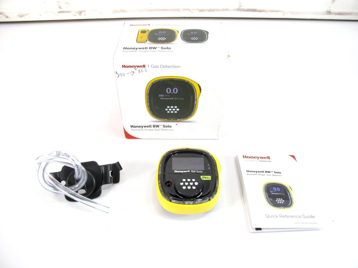 Honeywell BW Solo Portable Single Gas Leak Detector CO, H2S and O2 – ZeereeZ