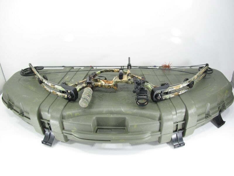 Hoyt Hypertec XT2000 Right HAnded Compound Hunting Bow w/ Tru Glo Sigh ...