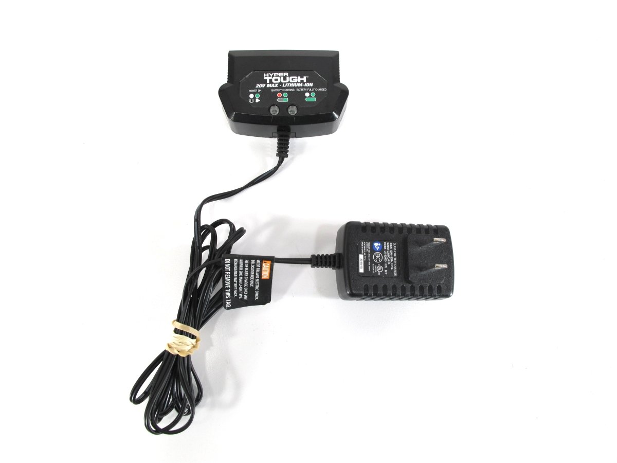 Hyper Tough JS-22055-117U 20v Max Lithium ion Battery Charger HT for 2 ...