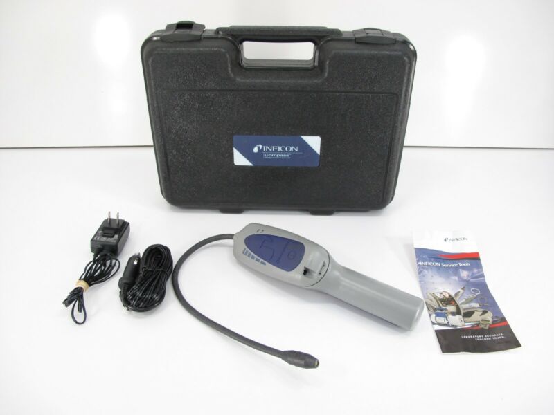 Inficon 717-202-G1 Compass Refrigerant HVAC Rechargeable Leak Detector ...