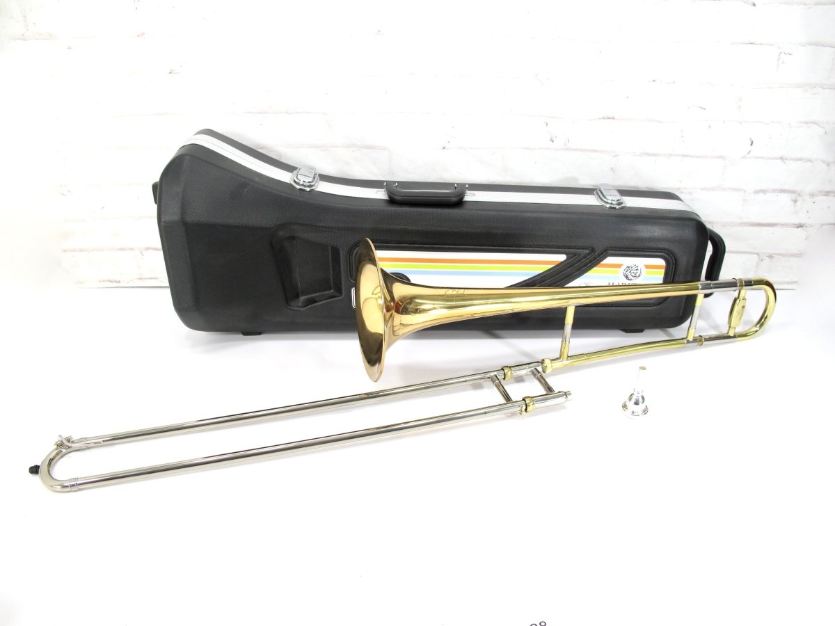 Jupiter CXL CTB-40 Tenor Trombone w/ Bach 6-1/2AL Mouthpiece – ZeereeZ